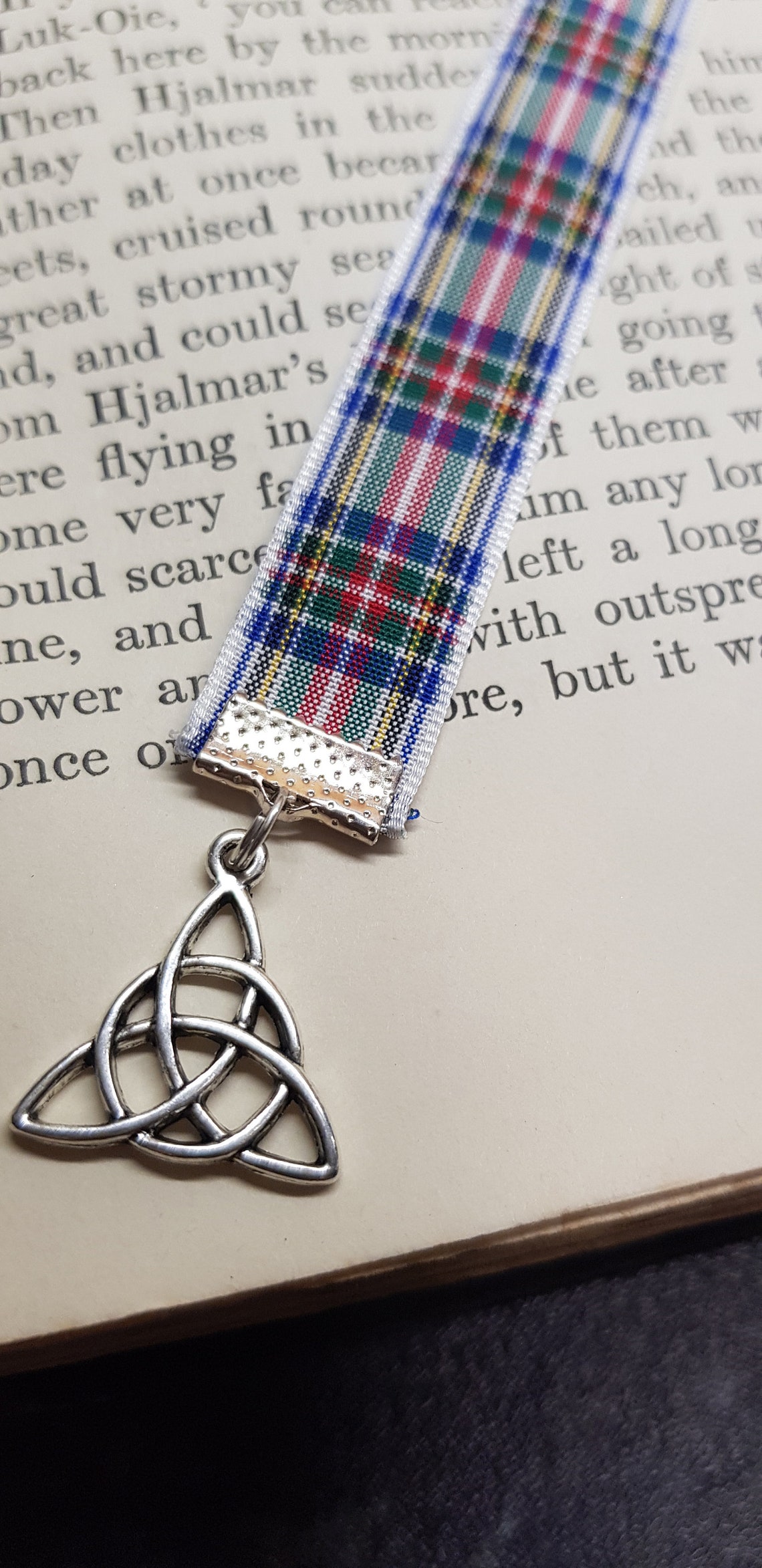 Scottish Ribbon Bookmark - Etsy