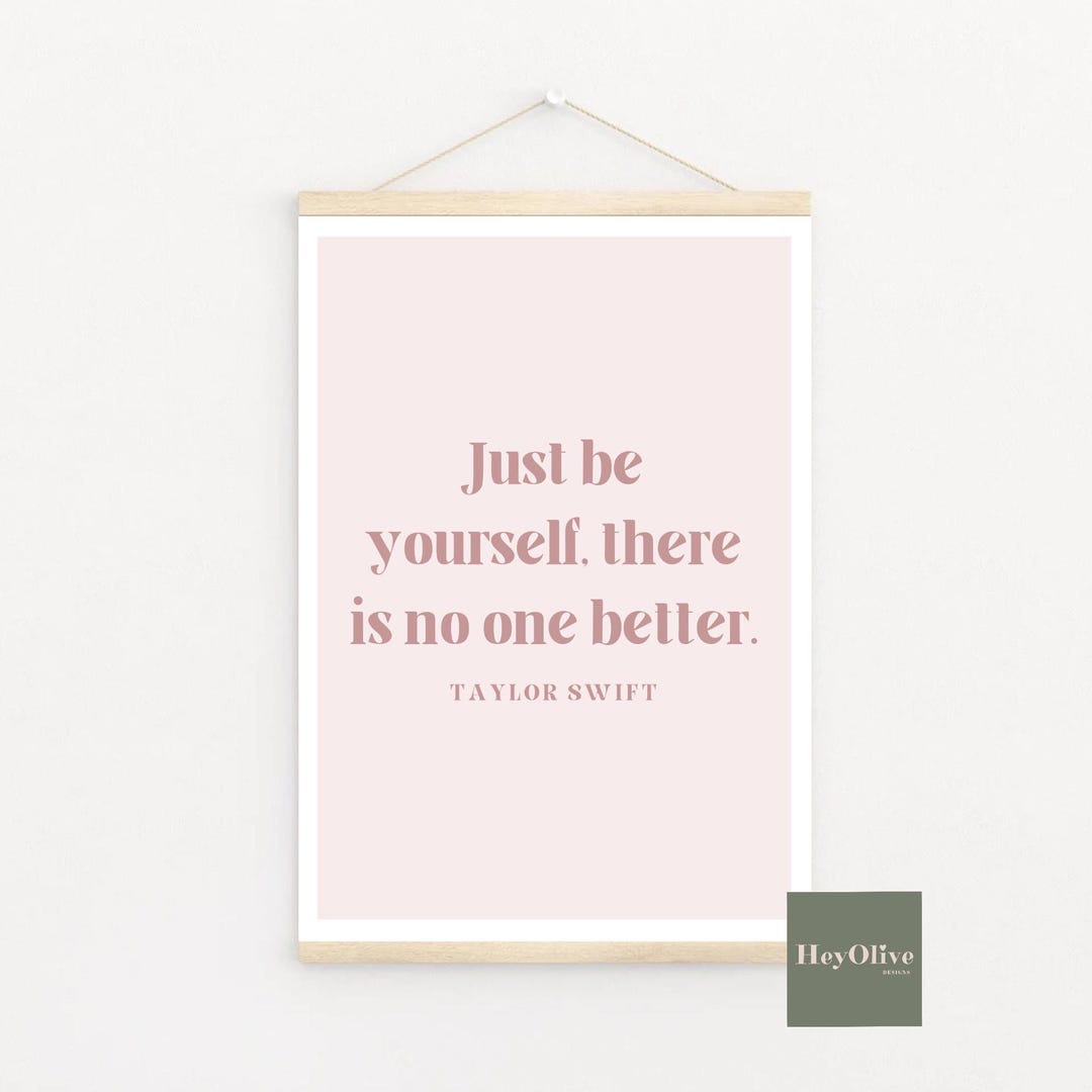DIGITAL Download Taylor Swift Quote Wall Print, Taylor Swift Wall Decor ...