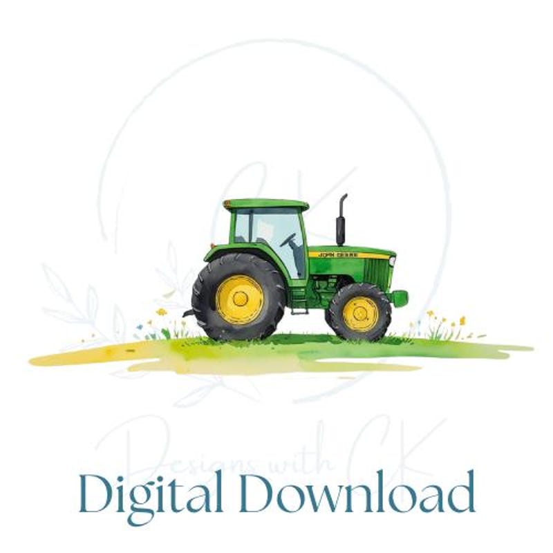 John Deere Printable Art - Etsy UK
