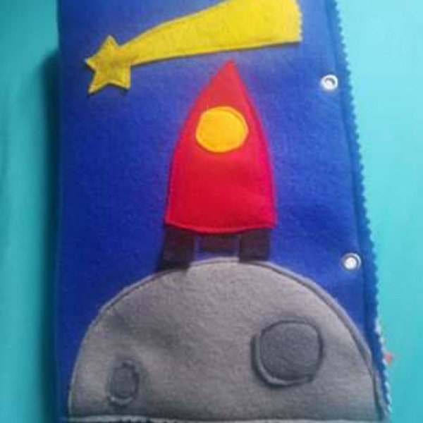 Montessori Quiet Book - Etsy UK