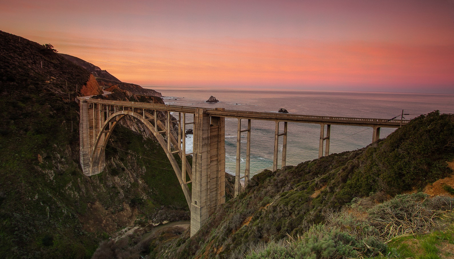 Bixby Bridge Sunrise / Big Little Lies - Digital Download, Print Your ...