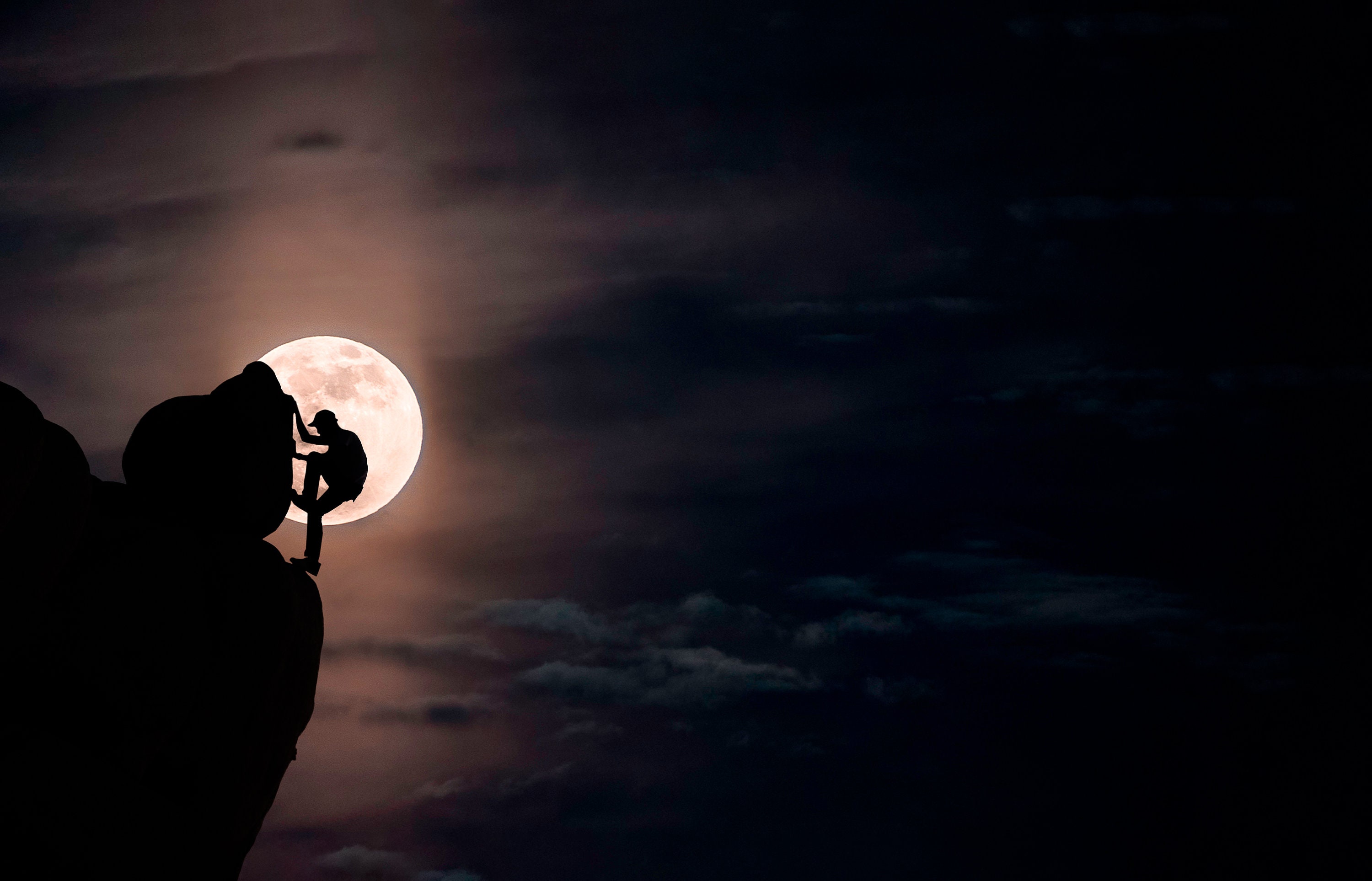 The Boy and the Moon - Digital Download - Etsy