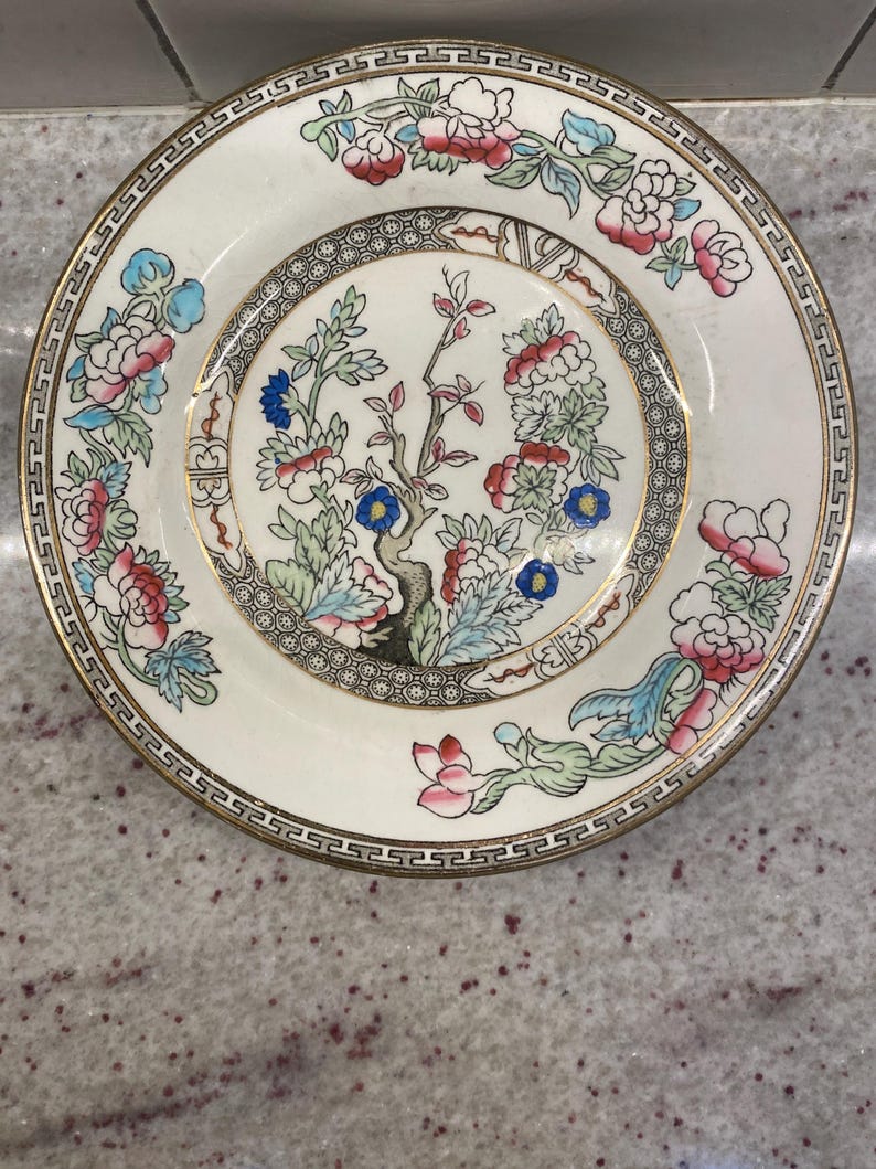 J & G Meakin Indian Tree Dinnerware, Platter, Plates, Bowls, Cups ...