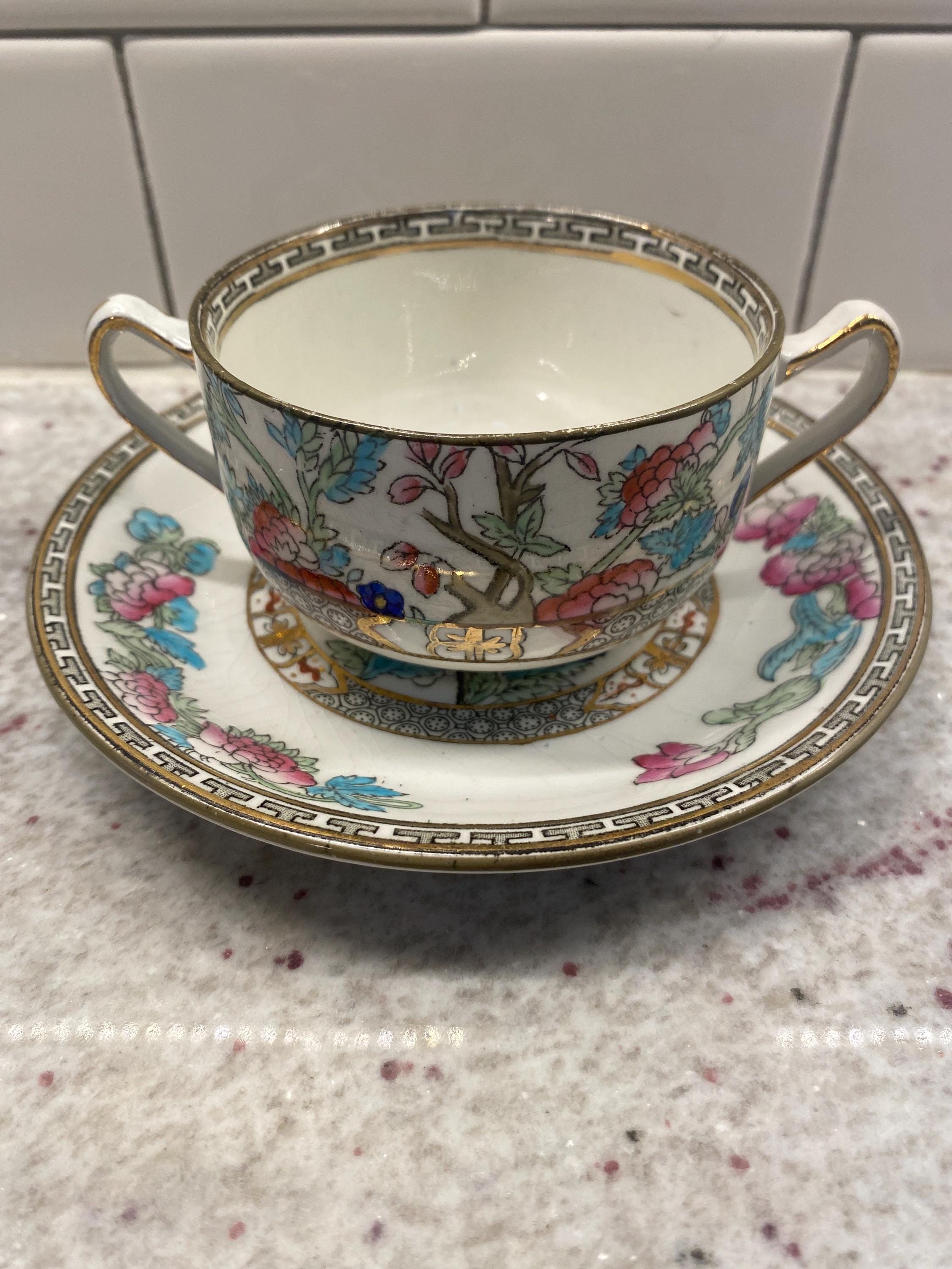 J & G Meakin Indian Tree Dinnerware, Platter, Plates, Bowls, Cups ...