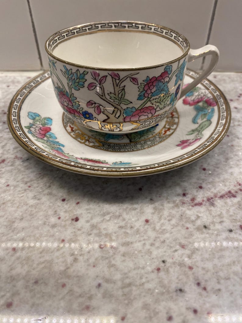 J & G Meakin Indian Tree Dinnerware, Platter, Plates, Bowls, Cups ...