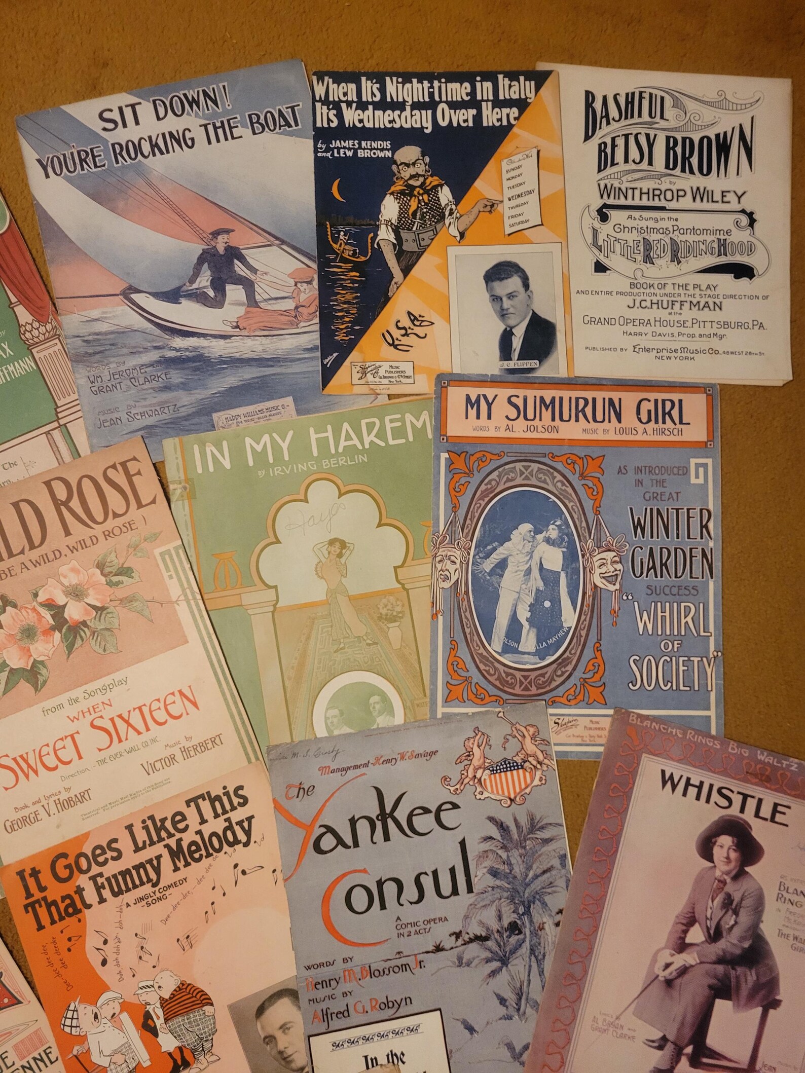 Early 1900s Collectible Art on Vintage Sheet Music - Etsy