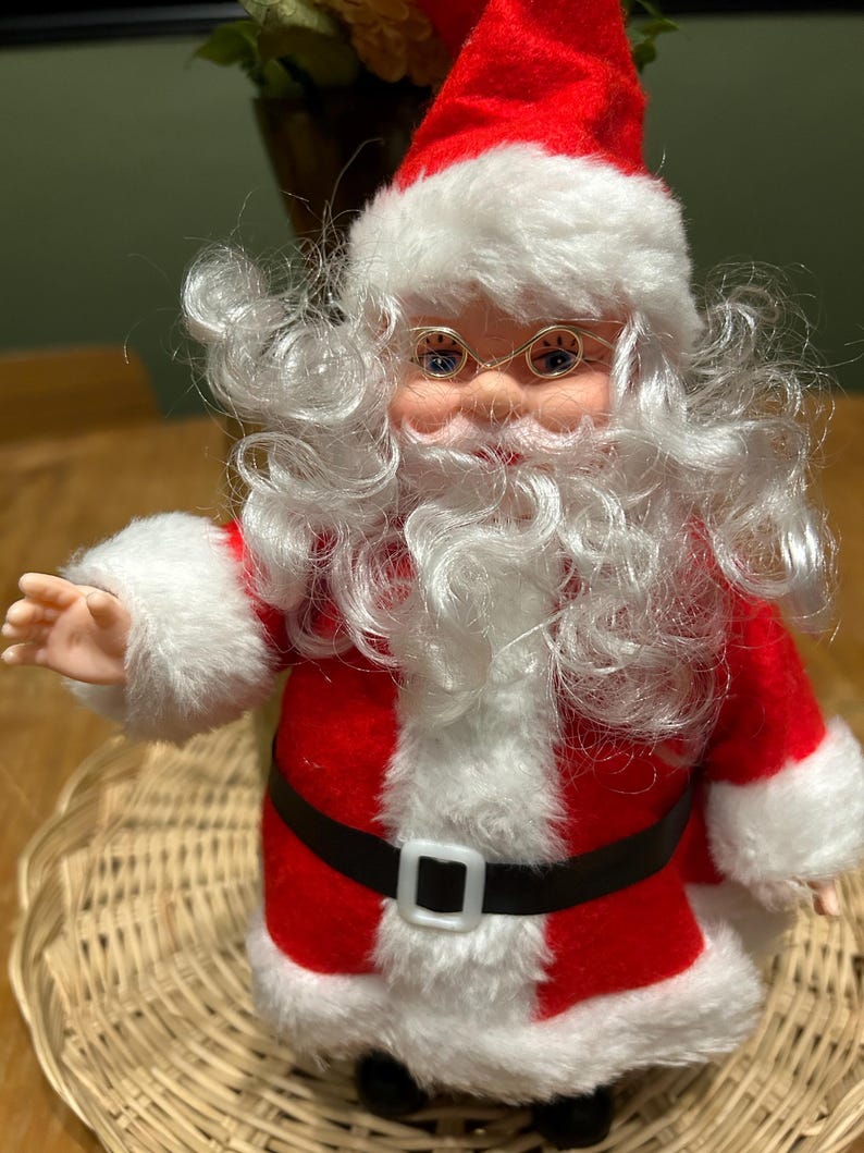 Vintage Kitsch Santa - Etsy