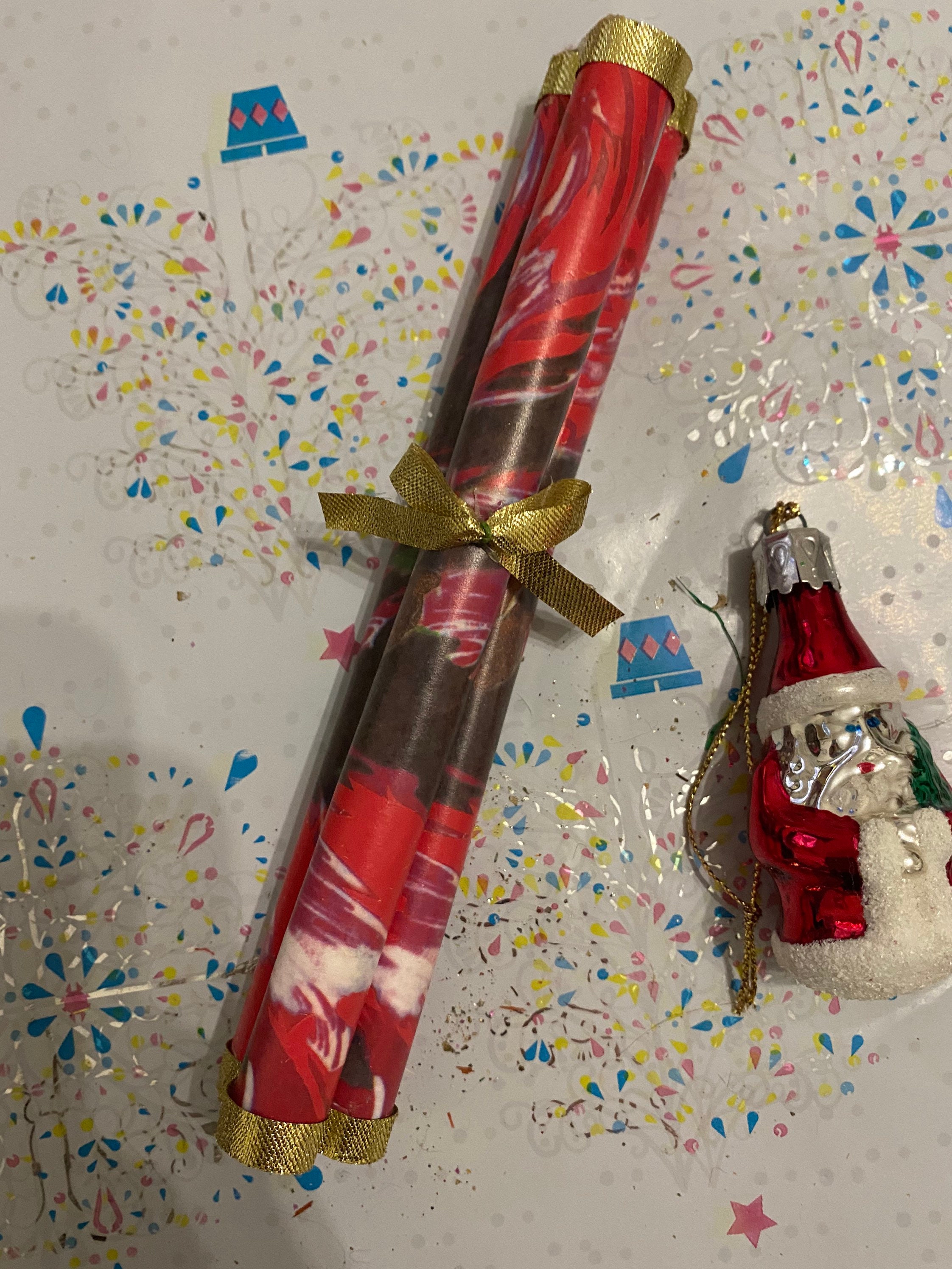 Vintage Christmas Kitsch Baubles Job Lot | Etsy