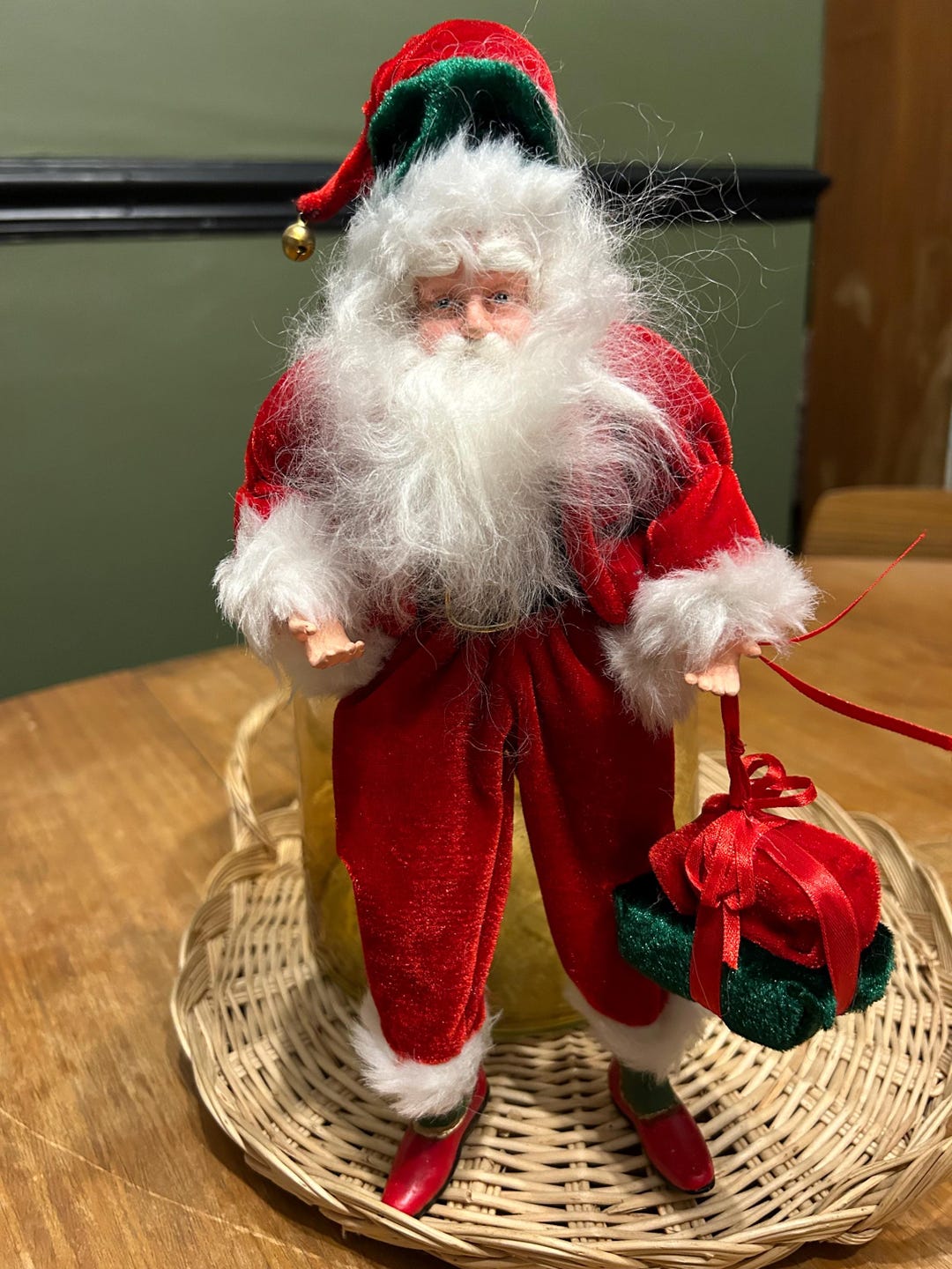 Vintage Kitsch Santa - Etsy
