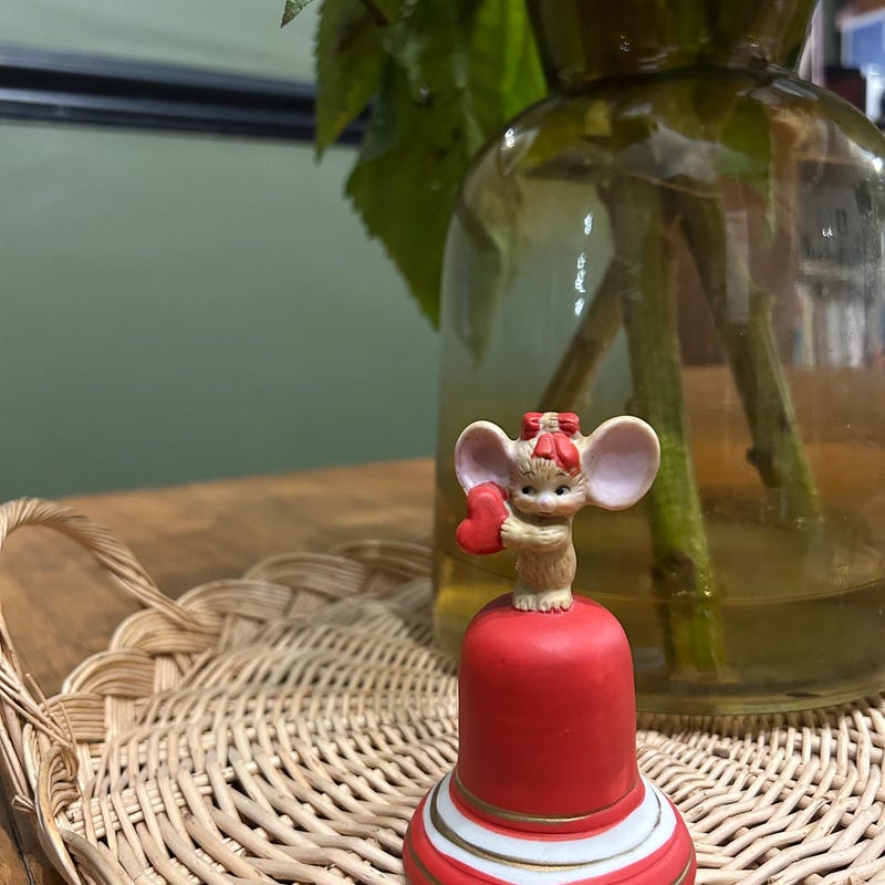 Vintage Bells of Mice - Etsy UK