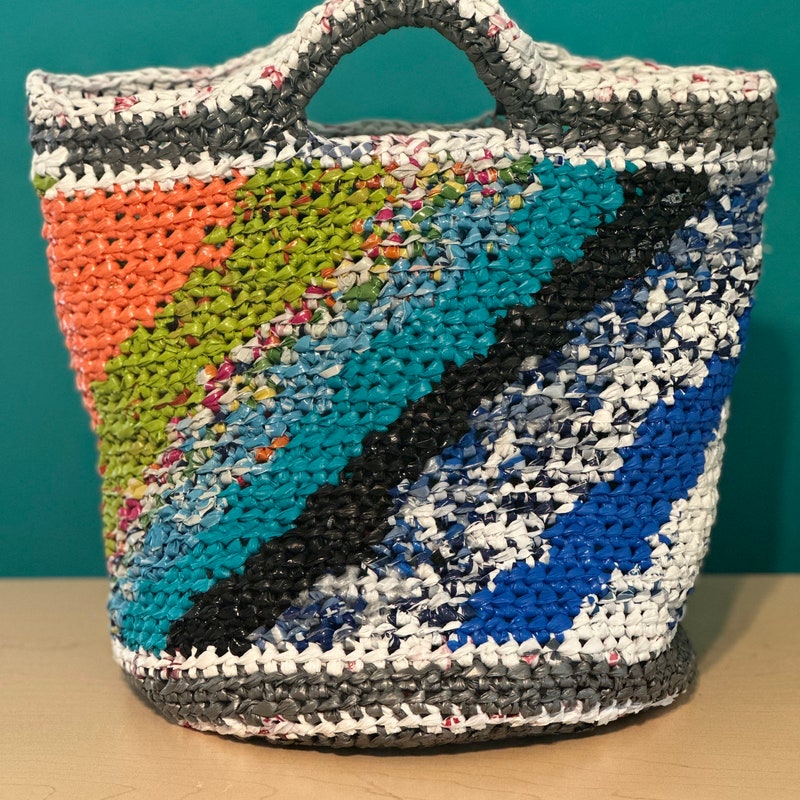 Plarn Bag - Etsy