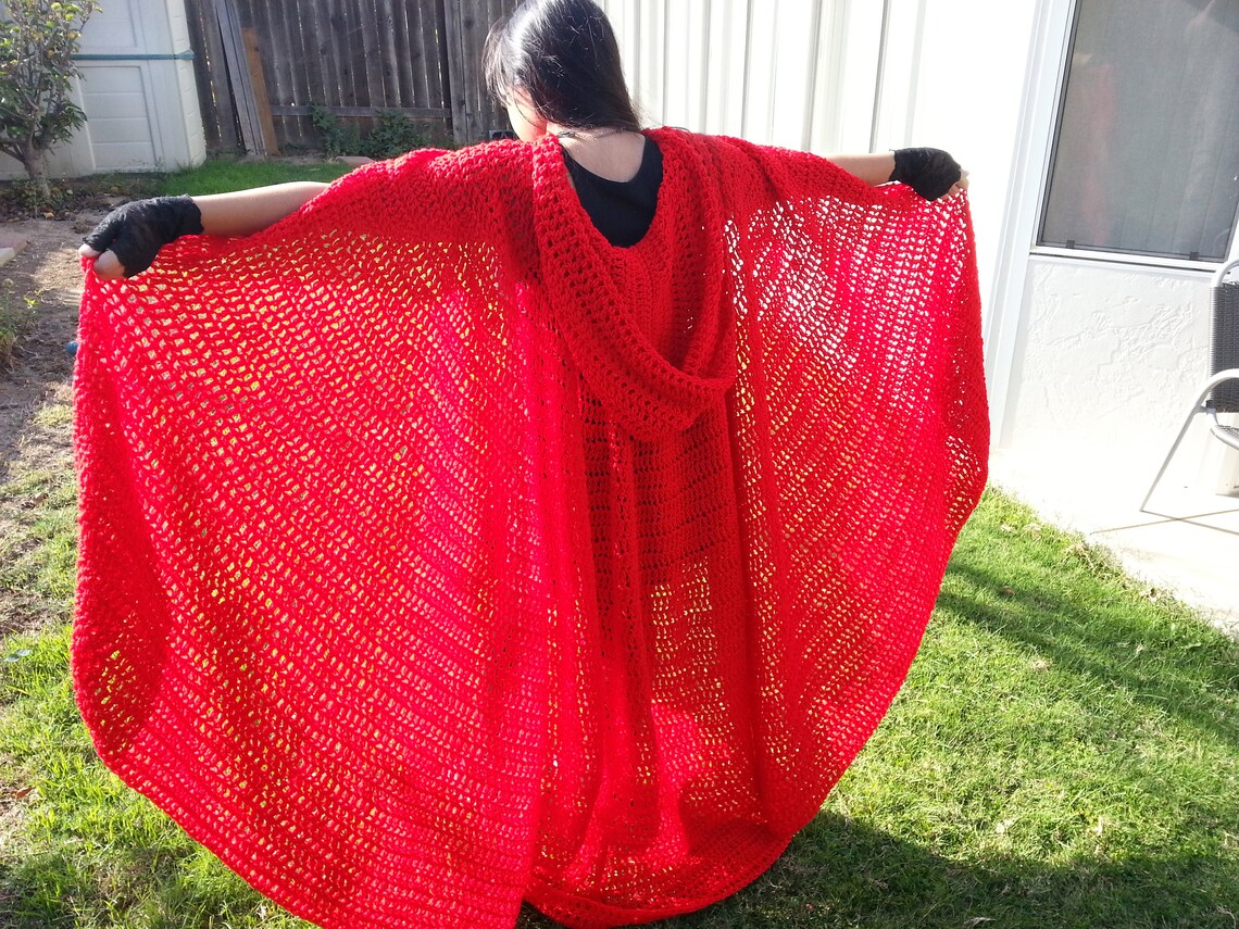 Crochet Fairy Tale Renaissance Cloak Pattern - Etsy Canada