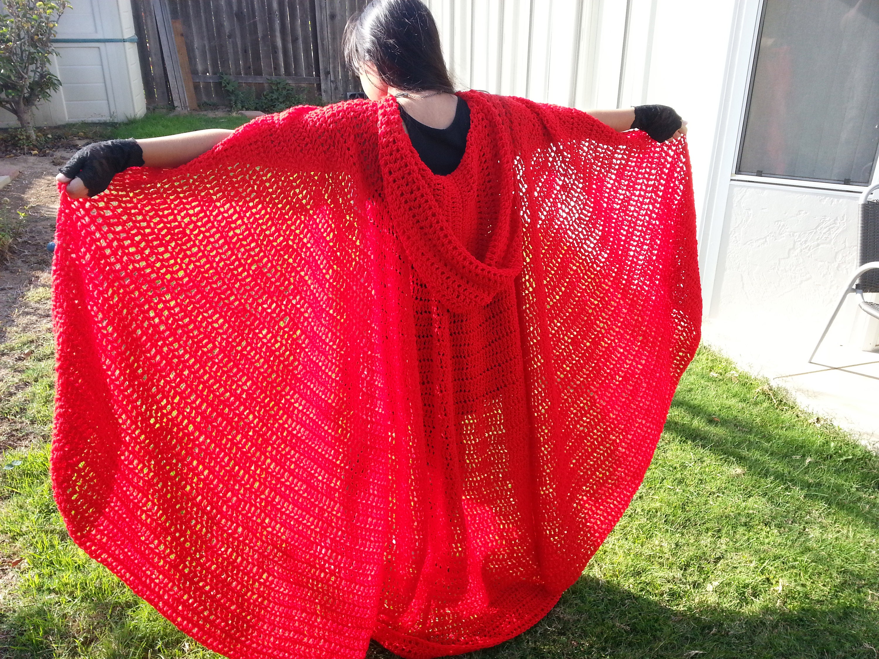 Crochet Fairy Tale Renaissance Cloak Pattern - Etsy Canada