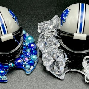 Lion's Tumbler, Ice Topper, With Straw. Detroit Lions Football - Etsy