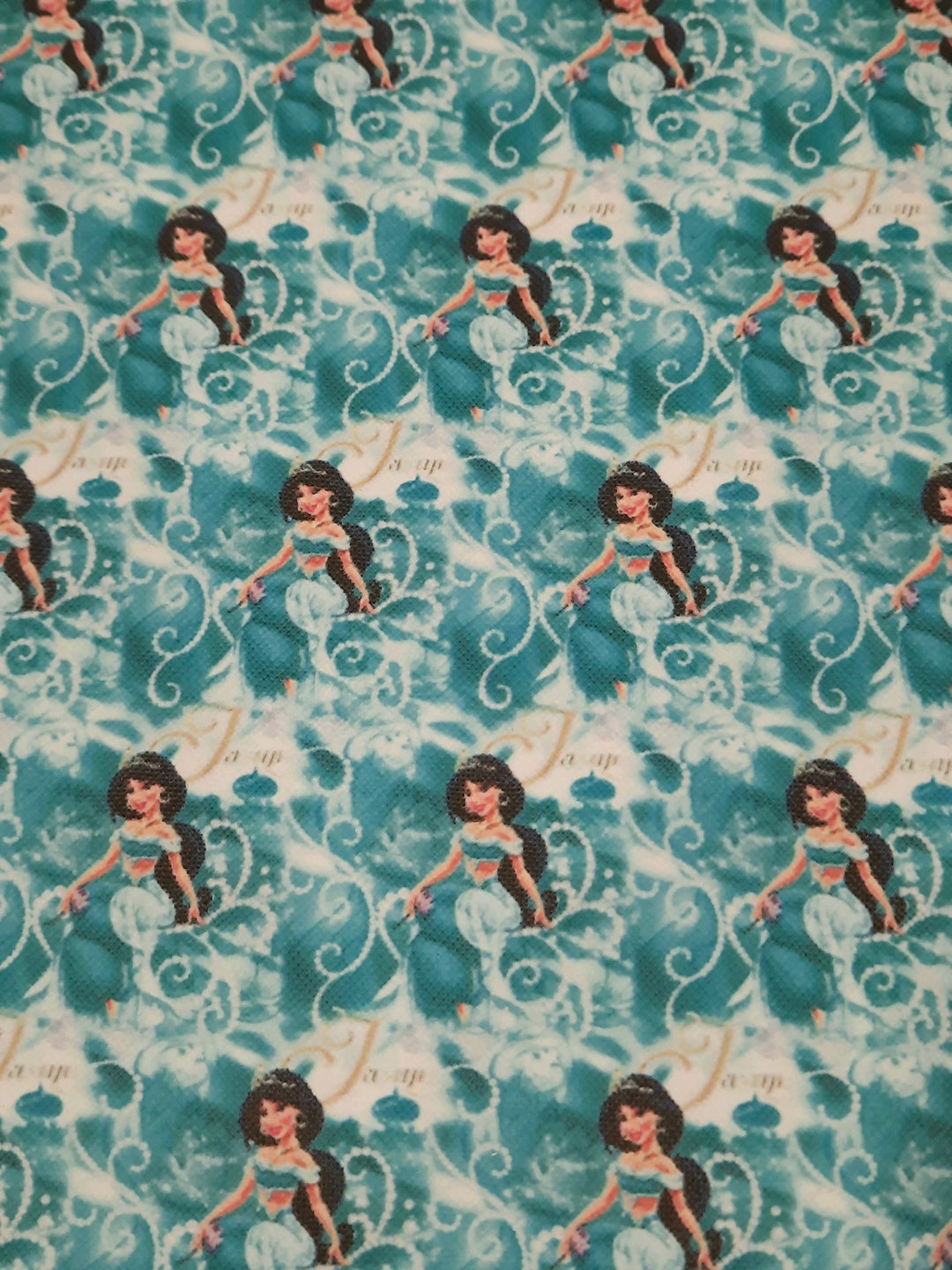 Princess Character Faux Leather Sheet - Etsy