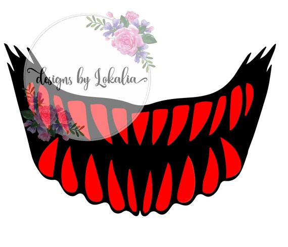 Drawing & Illustration Digital Scary Mouth Svg Bundle Fangs Svg Bundle ...