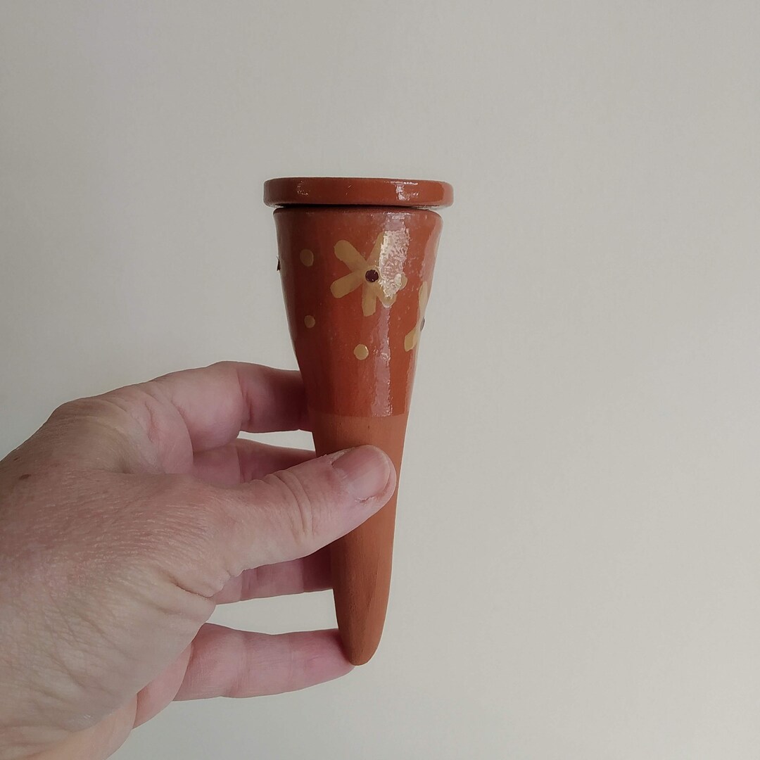 One Small Daisy Design Terracotta Olla for Planters Handmade - Etsy