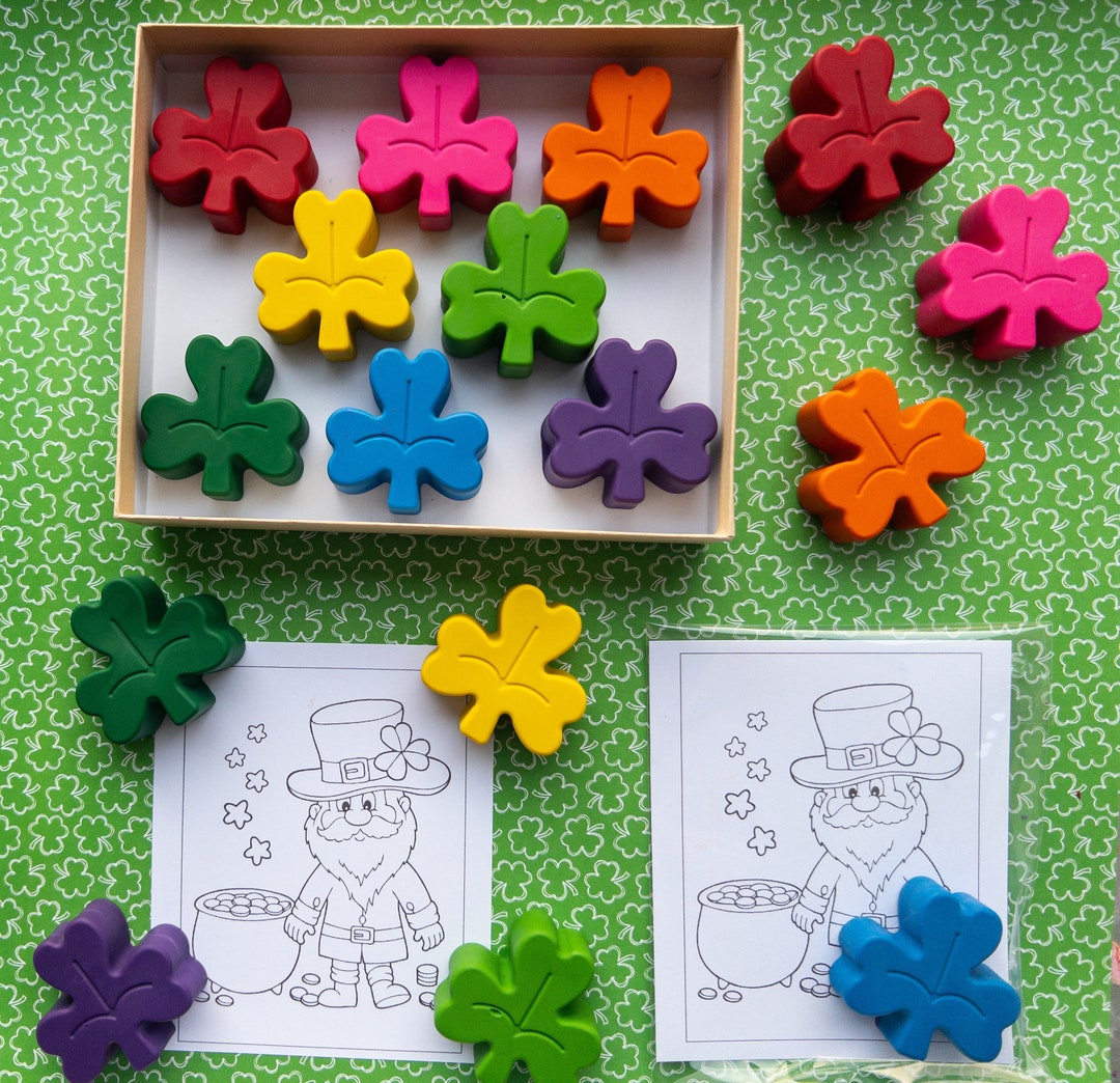 Shamrock Party Favor, Lucky Clover, Leprechaun, Kids Gifts, Preschool ...