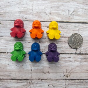 Penguin Crayon Party Favors, - Etsy