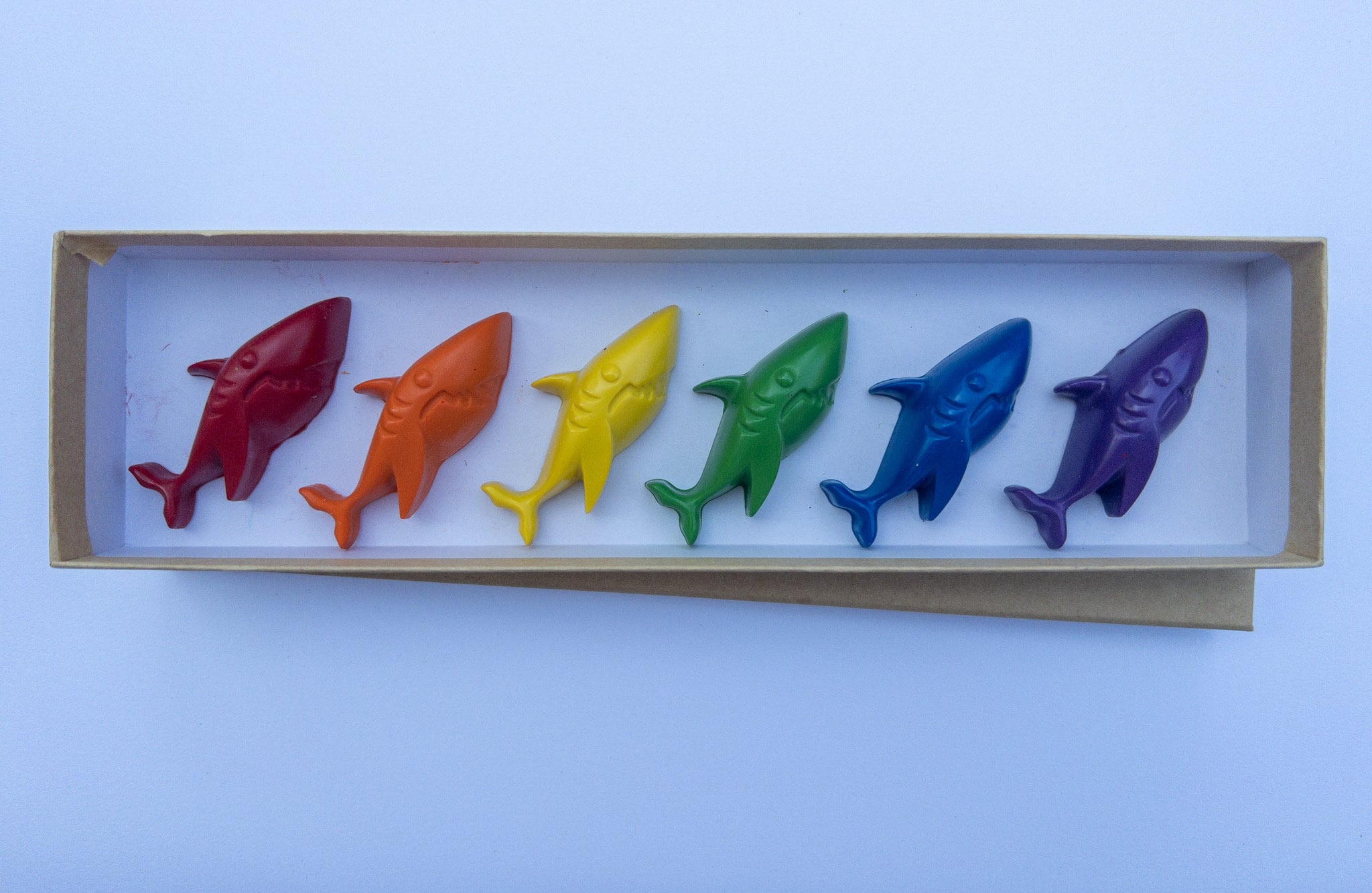 Shark Crayon Gift Set Shark Party Favor Ocean Party Favor - Etsy