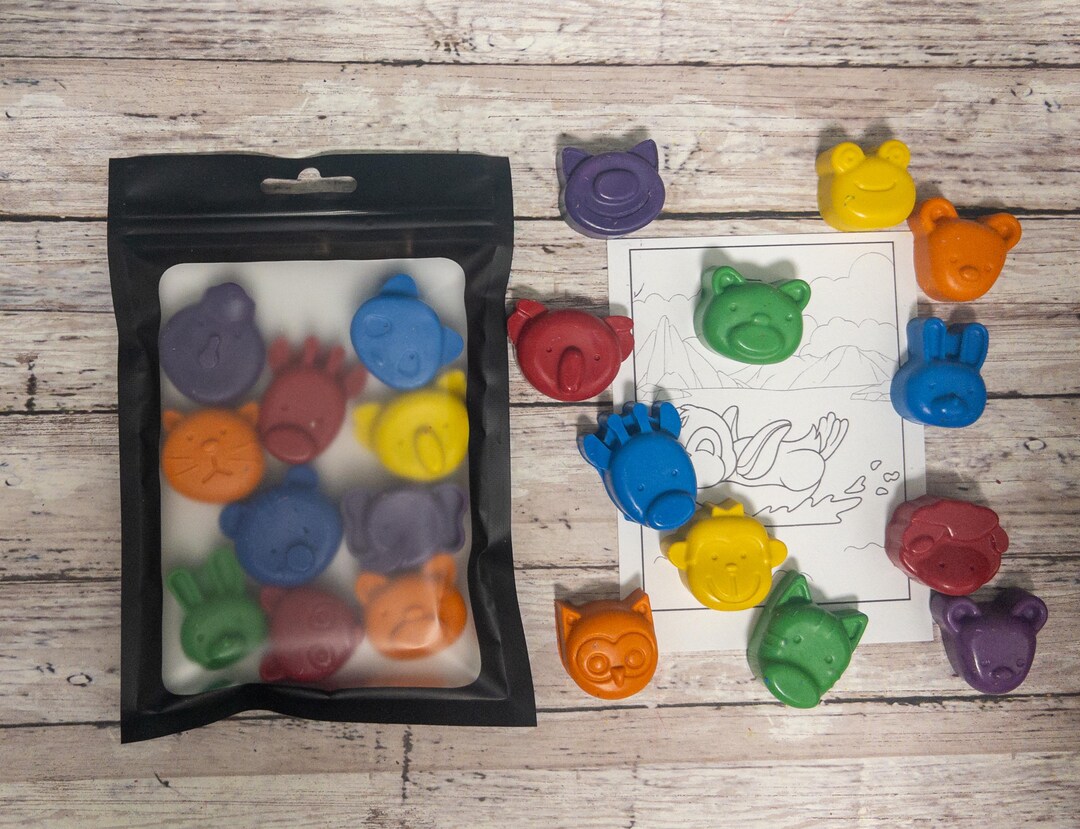 Animal Crayons, Farm Animal Crayons, Jungle Animals, Safari, Kids Party ...