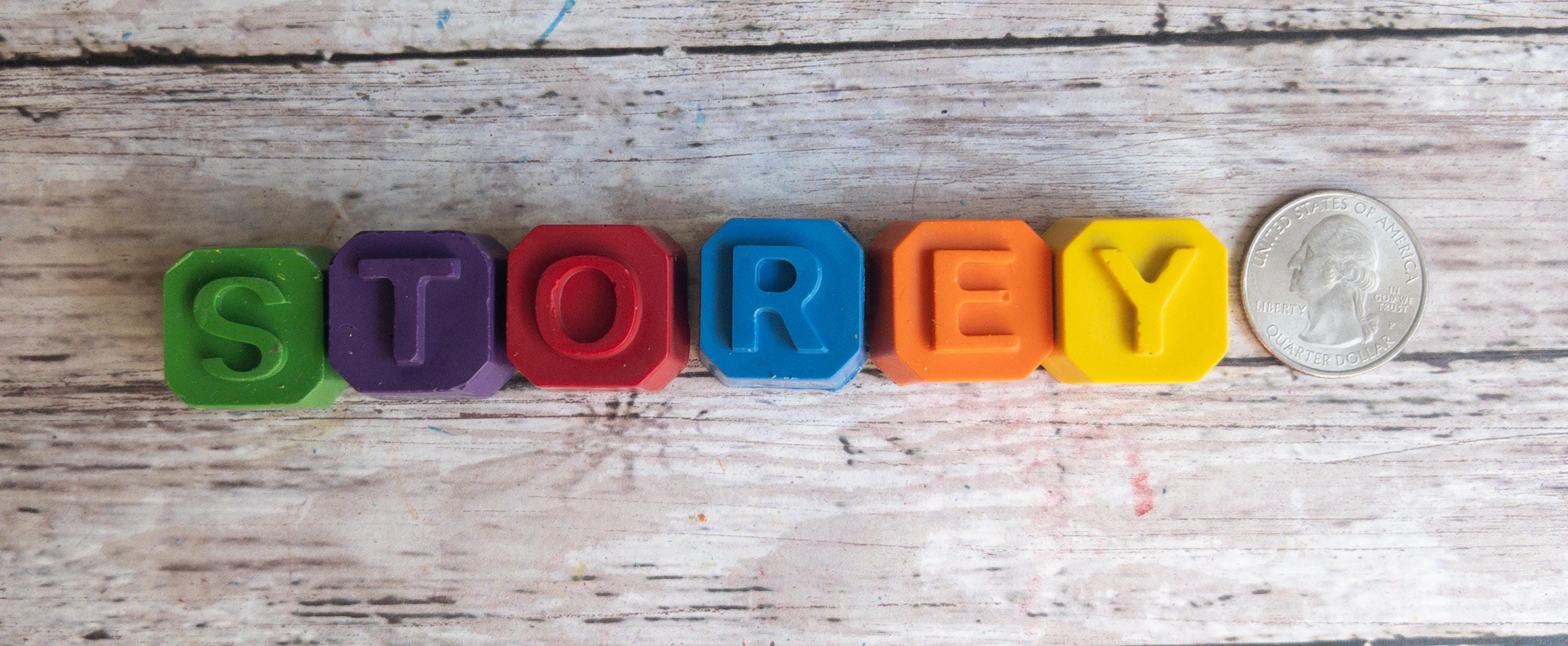 Mini Name Crayons, Back to School Student Gift, Birthday Party Favor ...
