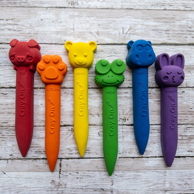 Animal Shaped Crayon - Etsy