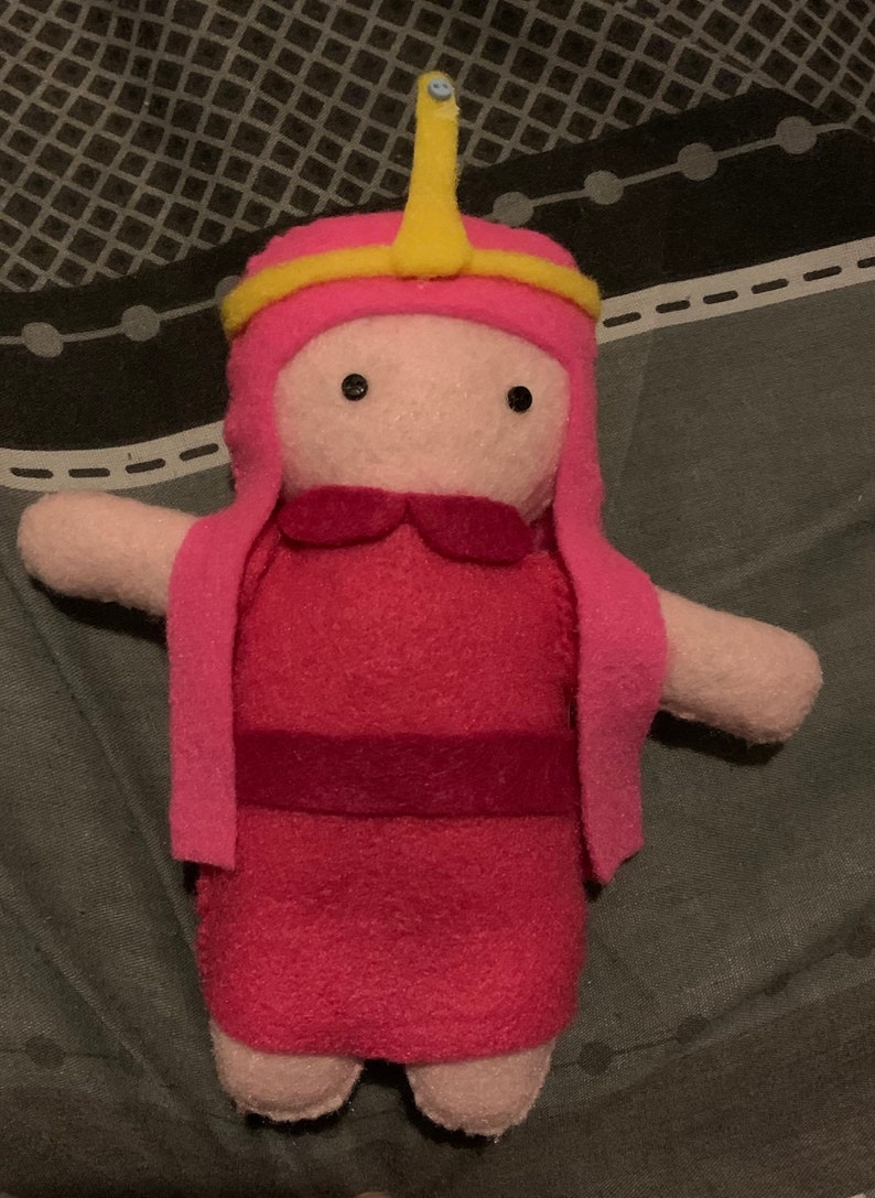 Princess Bubblegum Adventure Time Handmade Plush Doll - Etsy
