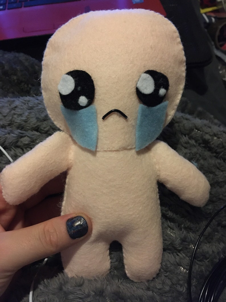 Handmade Isaac Plush Doll From the Binding of Isaac - Etsy
