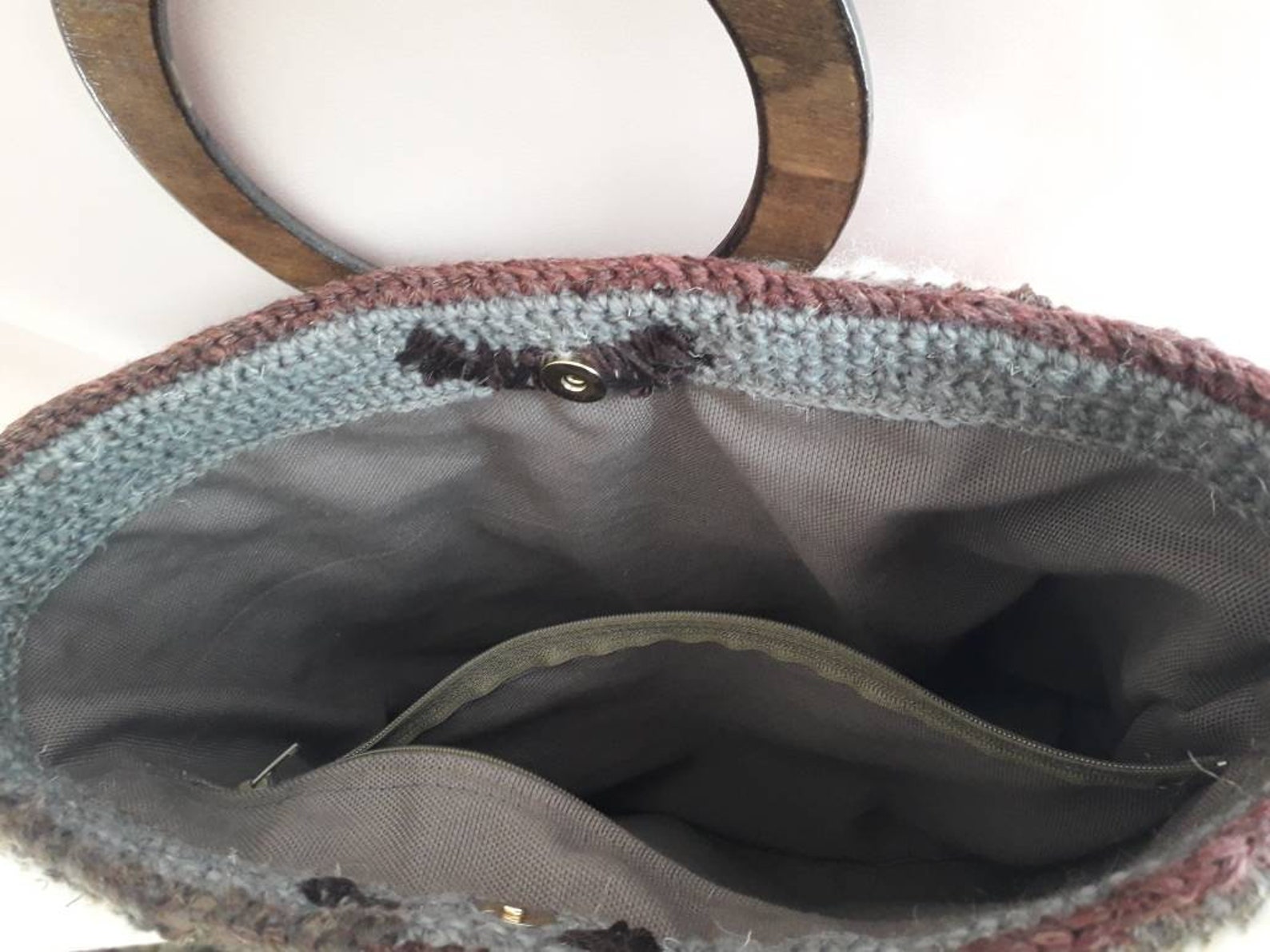 Freeform Bag in Crochet and Embroidery With Various Colors - Etsy