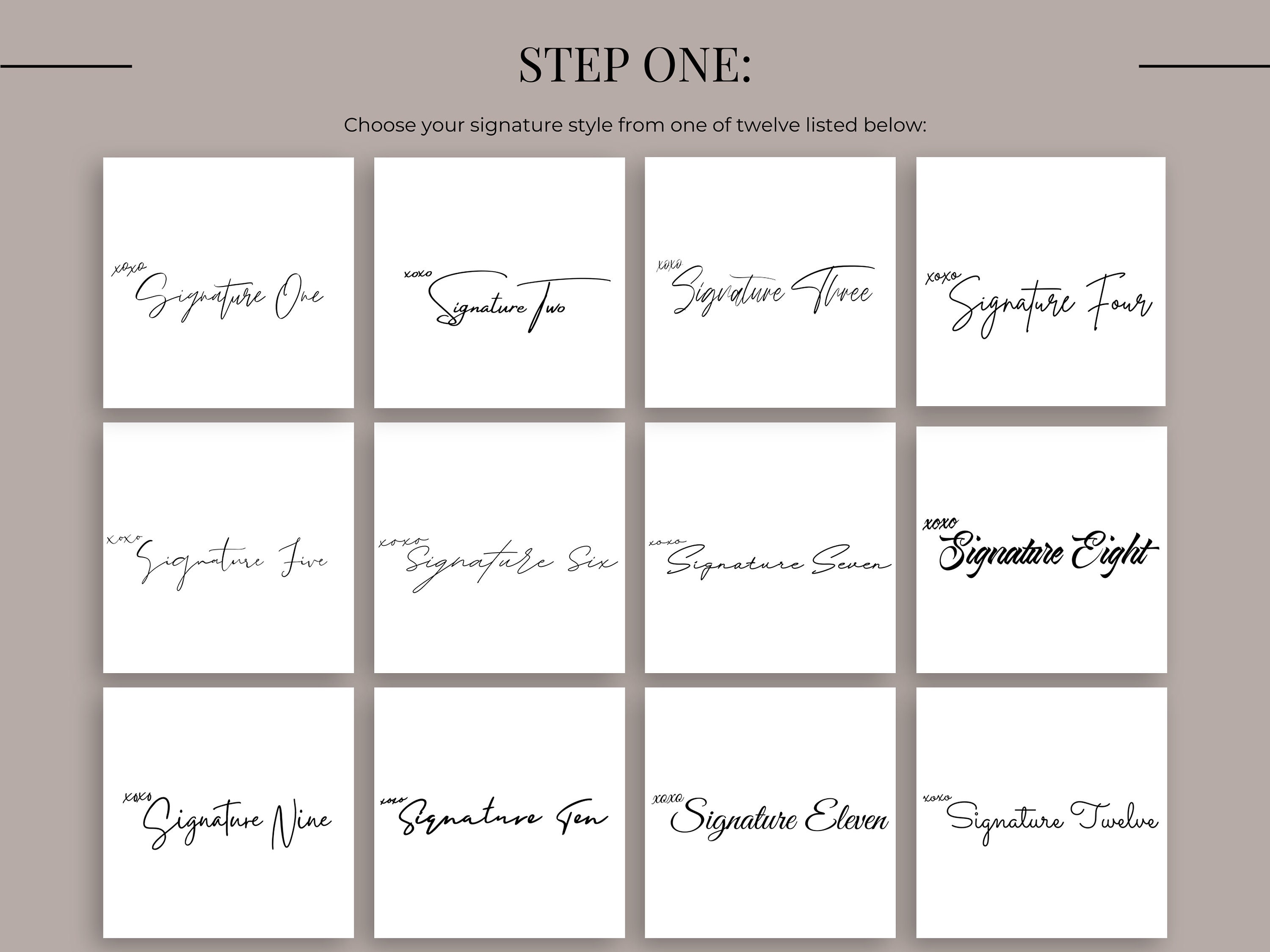 Blog Post Signature | Custom Signature | Email Signature | Calligraphy ...