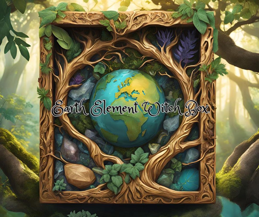 Earth Element Witch Box - Etsy
