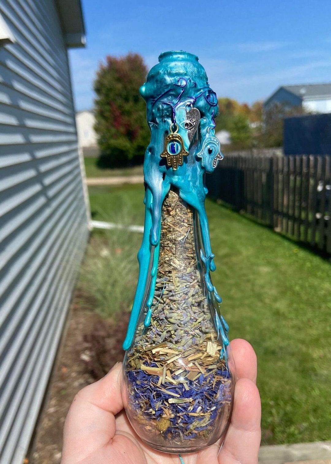 The Evil Eye Spell Jar - Etsy