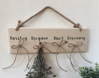 Herb Drying Rack Rustic Farm Decor Boho Decor Herbs | Etsy