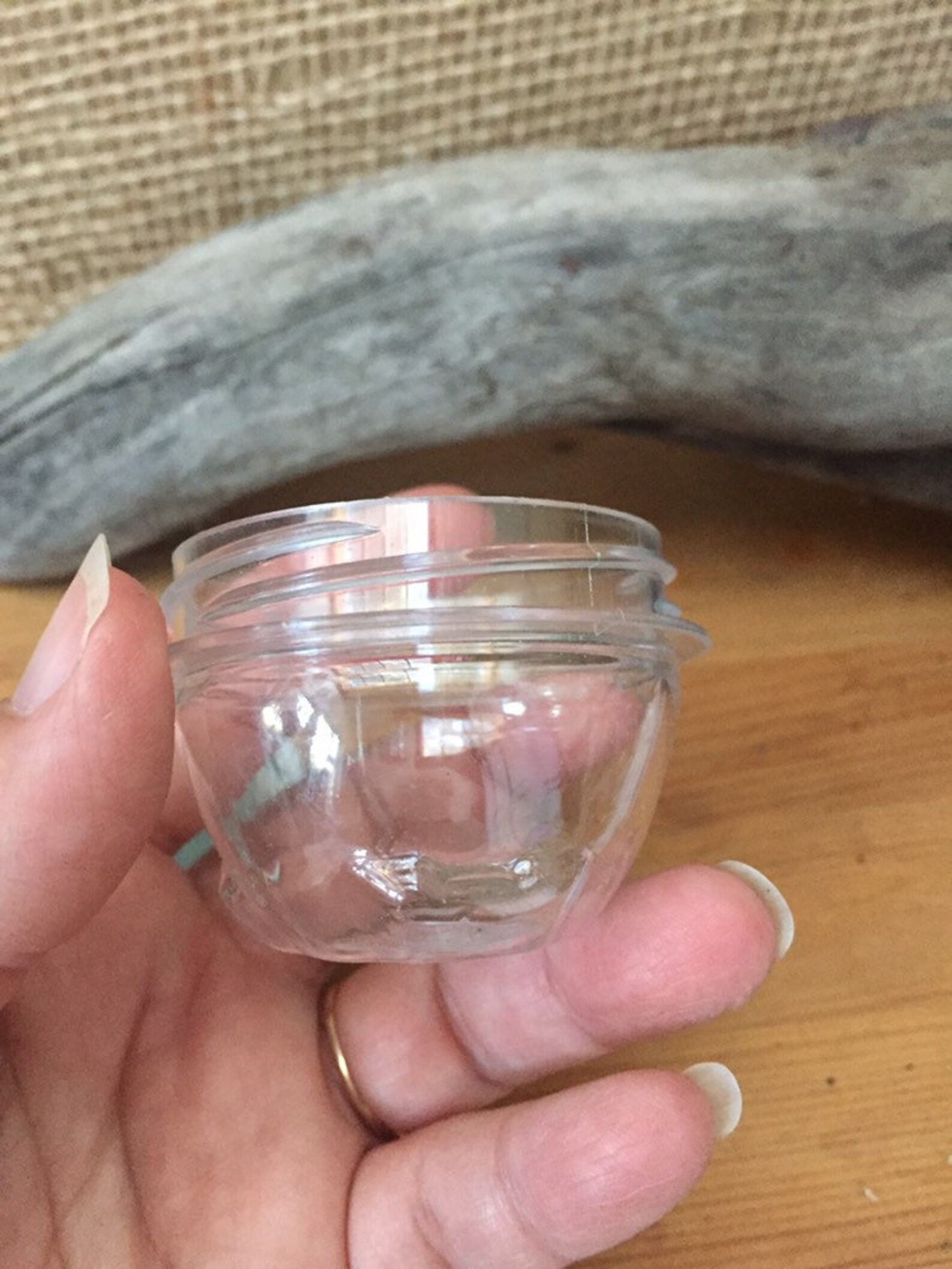 Geo Cache Lilly Pad Leaf Camo Fun Size Plastic Container - Caching ...