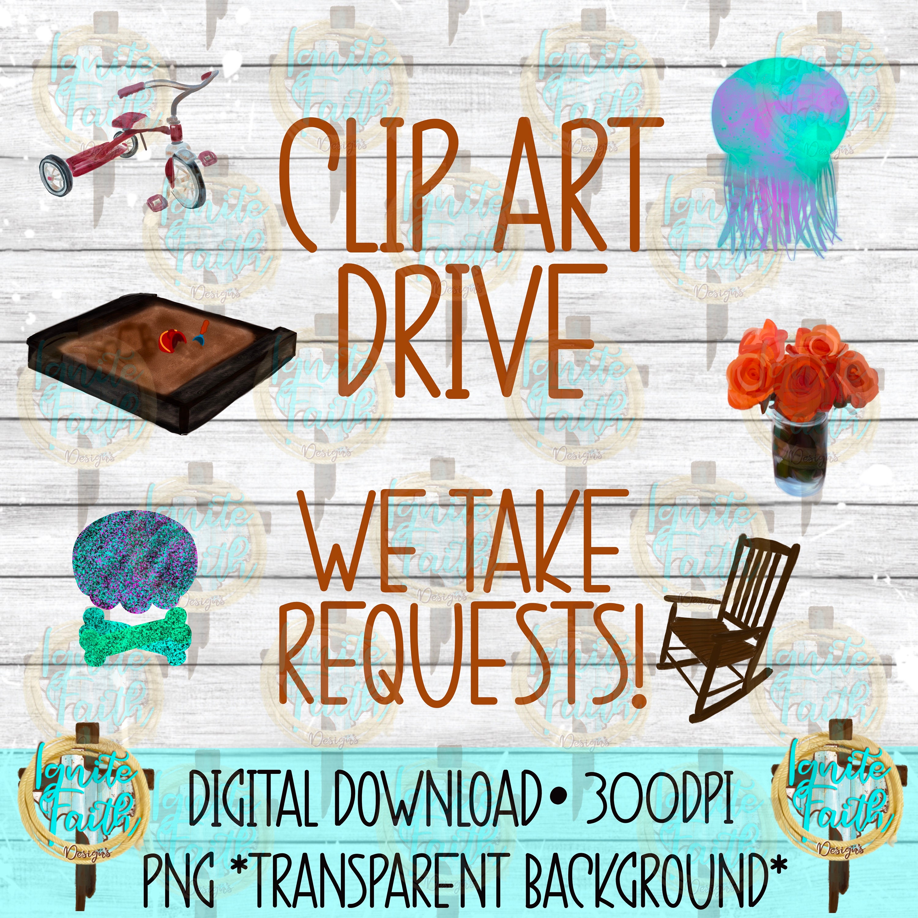 Clip Art Element Bundle Drive 2021 DIGITAL DOWNLOAD-PNG - Etsy