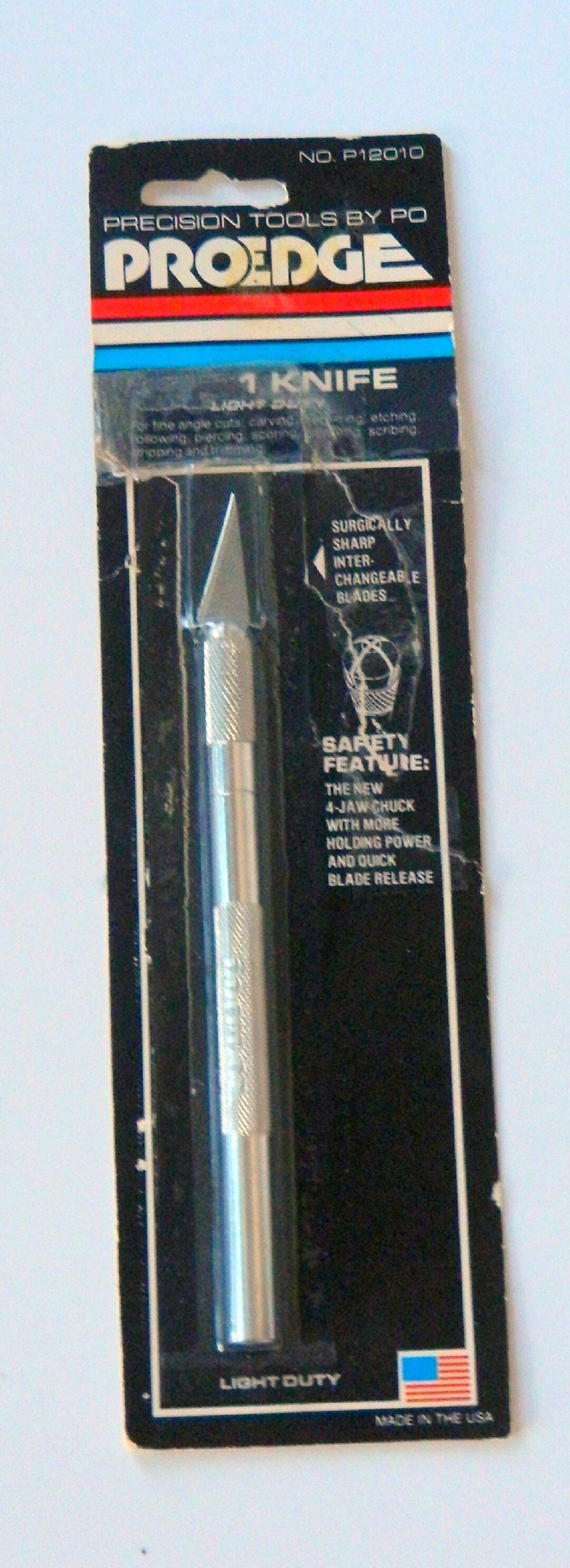 Proedge Knife, 5 Blade Refill Pack 5" Aluminum Handle With 6 Blades ...
