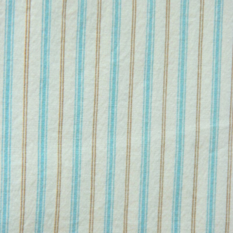 Aqua Striped Fabric - Etsy