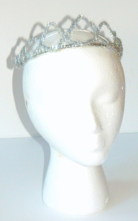 Vintage Silver Crown Vintage Tiara Crown for Princess - Etsy