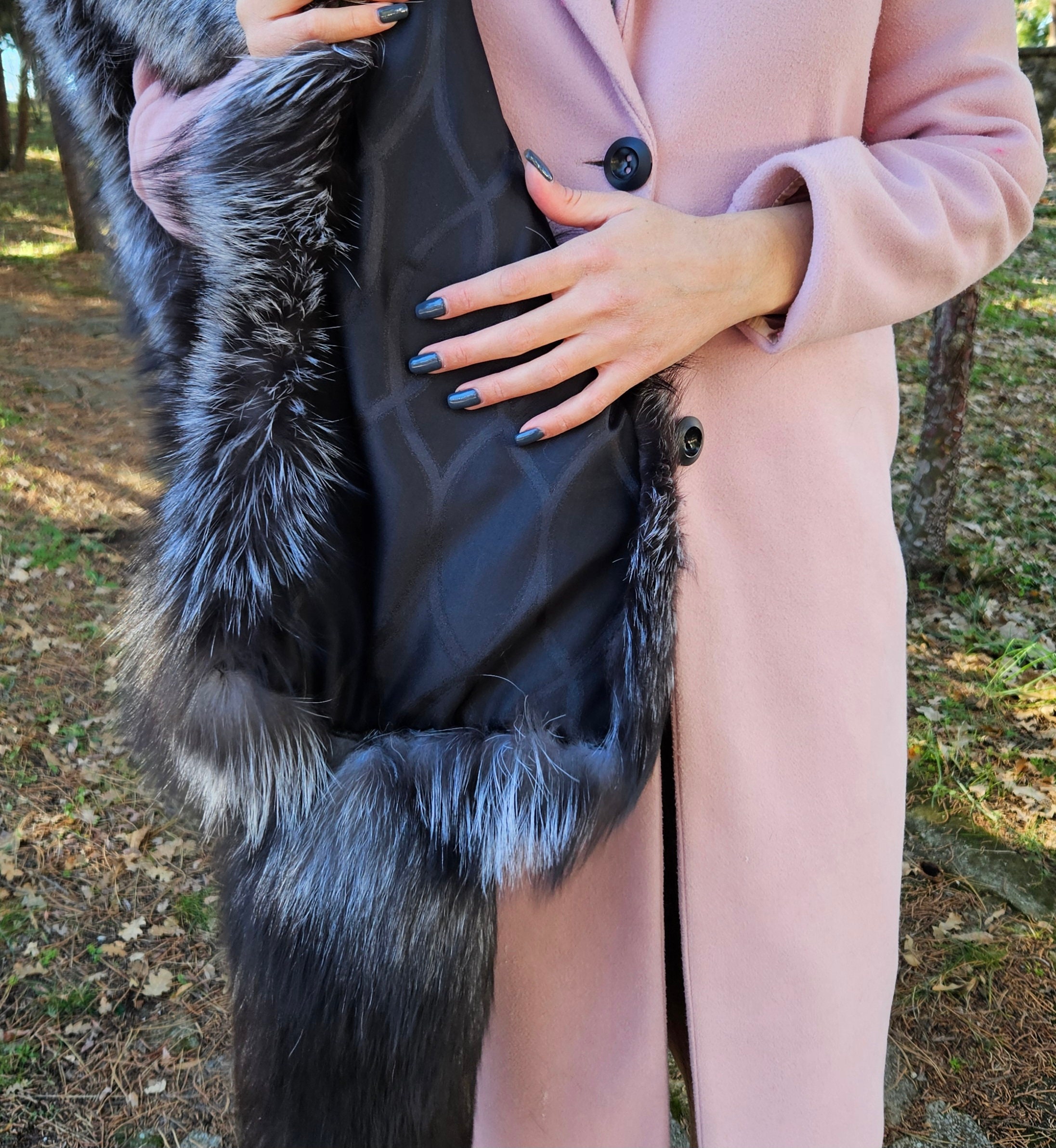 Fur Collar,fur Boa, Fur Scarf, Full Pelts Fox Collar - Etsy