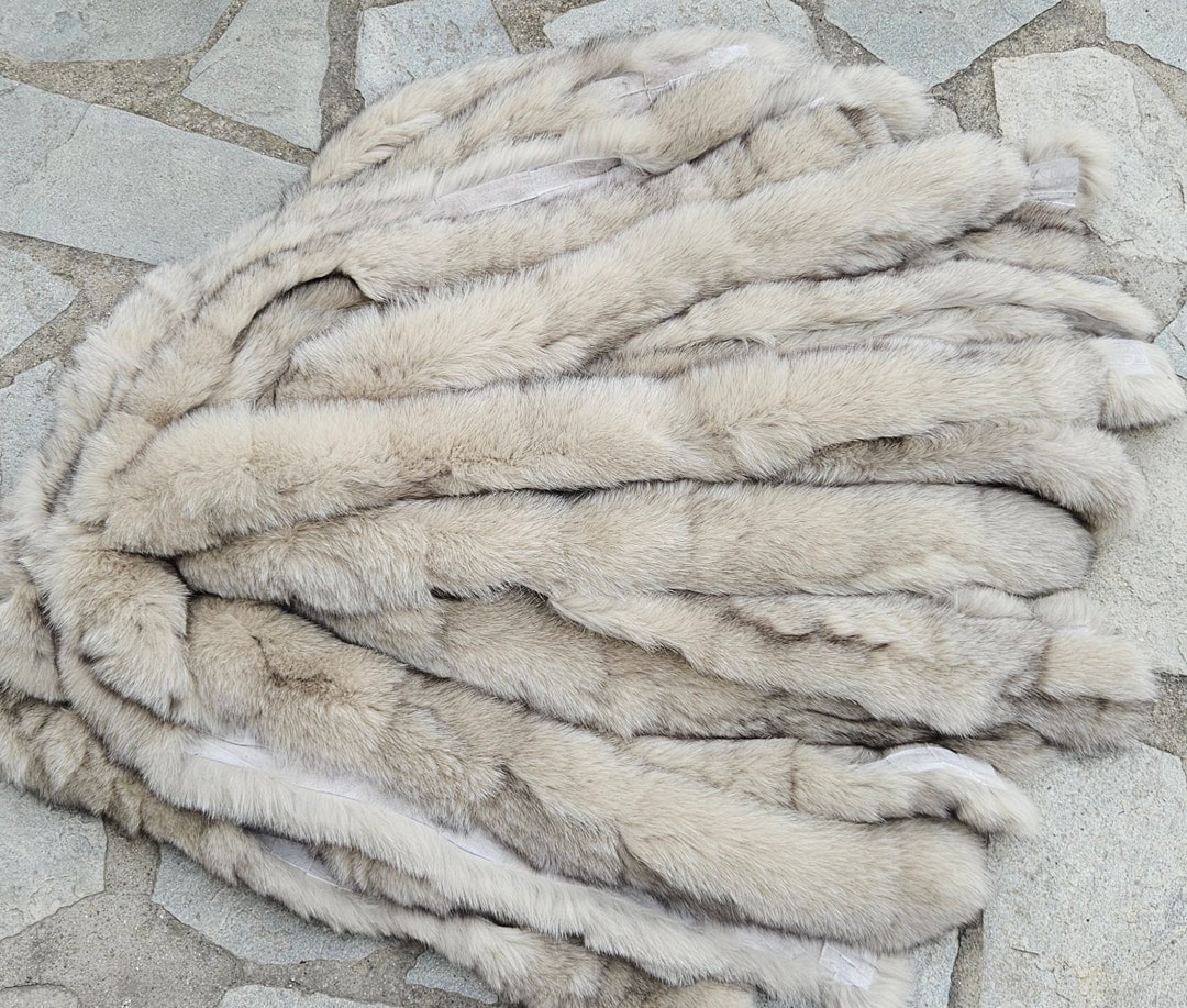 Fur Strips,fox Fur Trims,real Fur Trims - Etsy