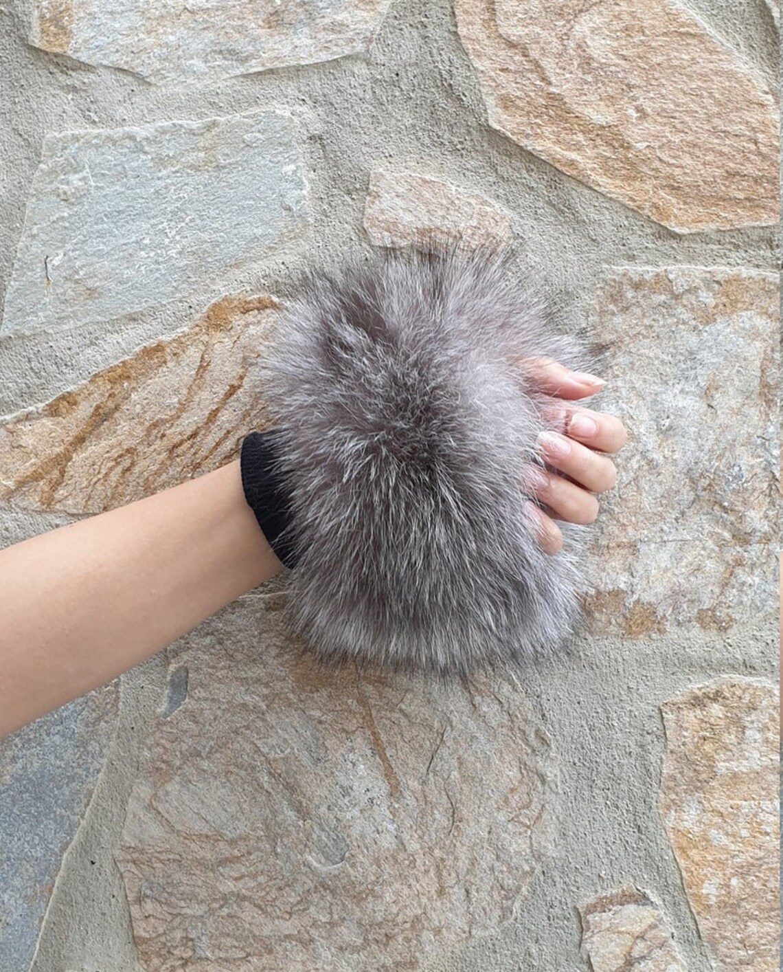 Fur Cuffsreal Fur Cuffsfox Fur Cuffs - Etsy