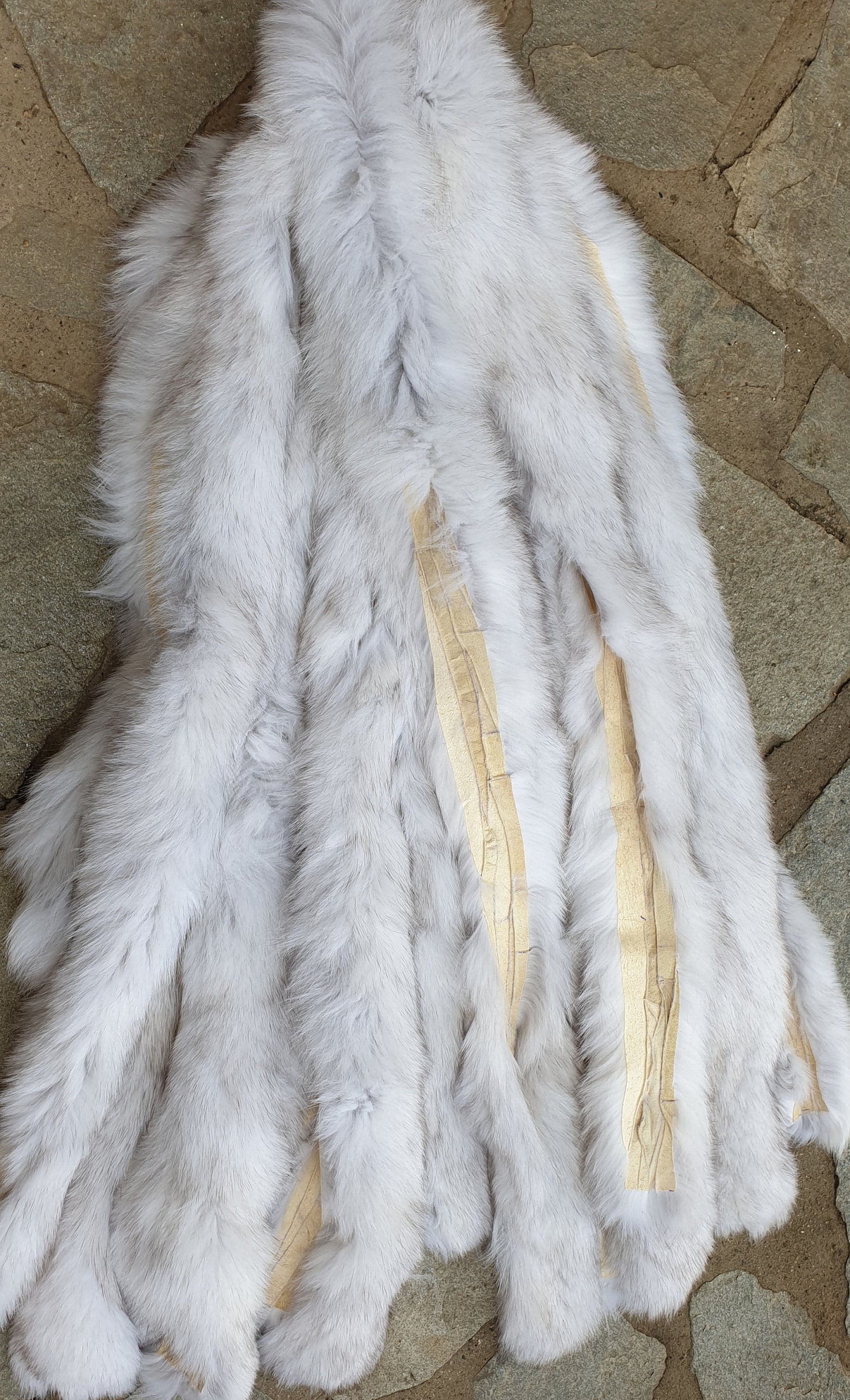 Fur Strip,fox Fur Trim,real Fur Strip - Etsy