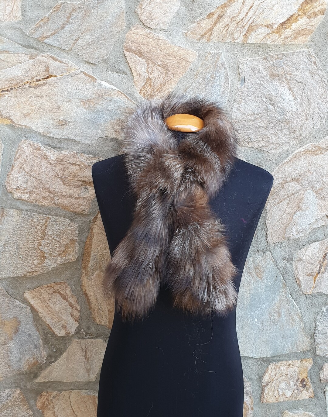 Fur Scarf,fox Fur Scarf,real Fur Scarf - Etsy