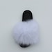 Fur Slides,white Fur Slippers,fluffy Slides,fur Shoes,fur Slides for ...