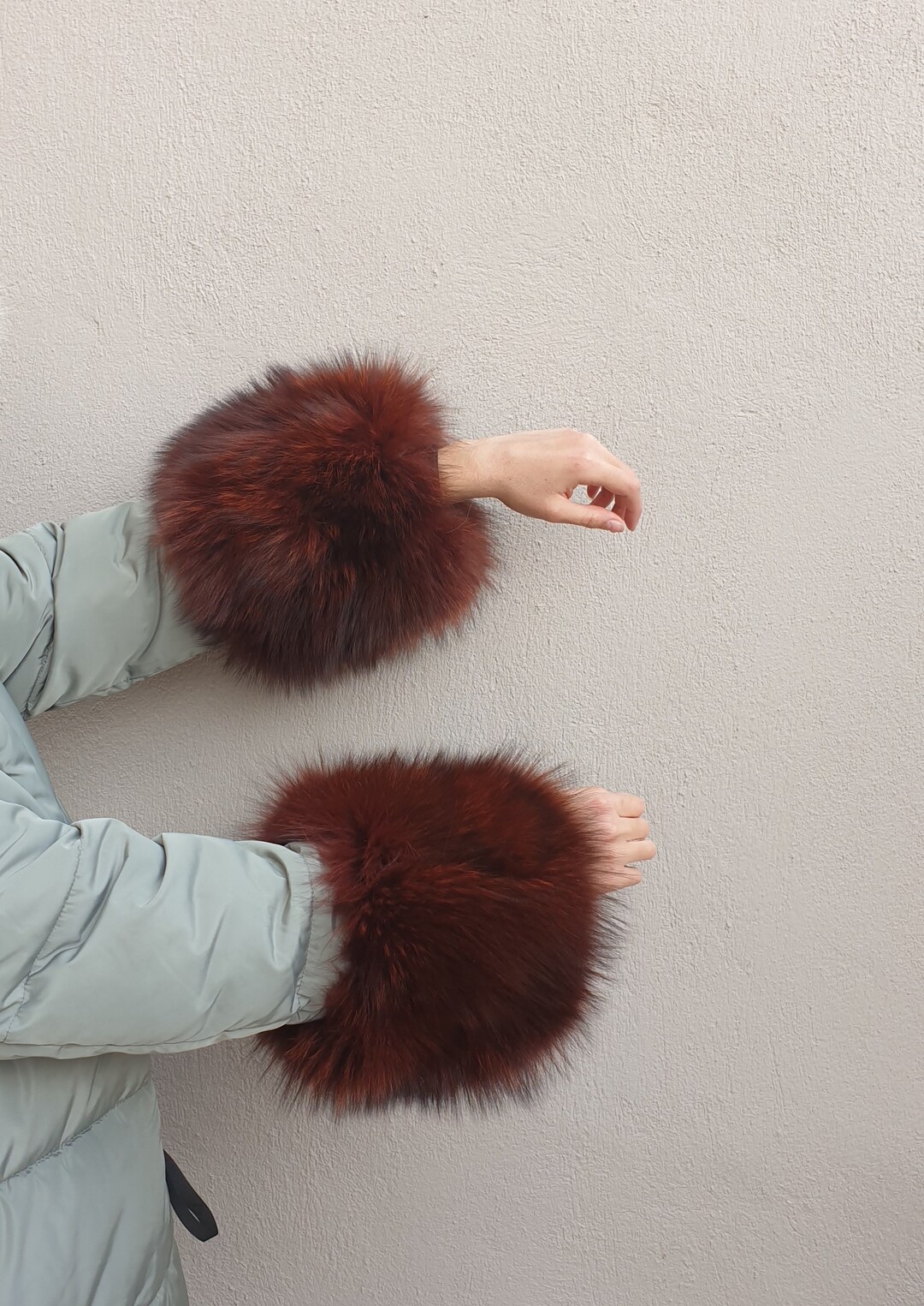 Fur Cuffs,cuffs,fox Fur, Fur Cuffs - Etsy