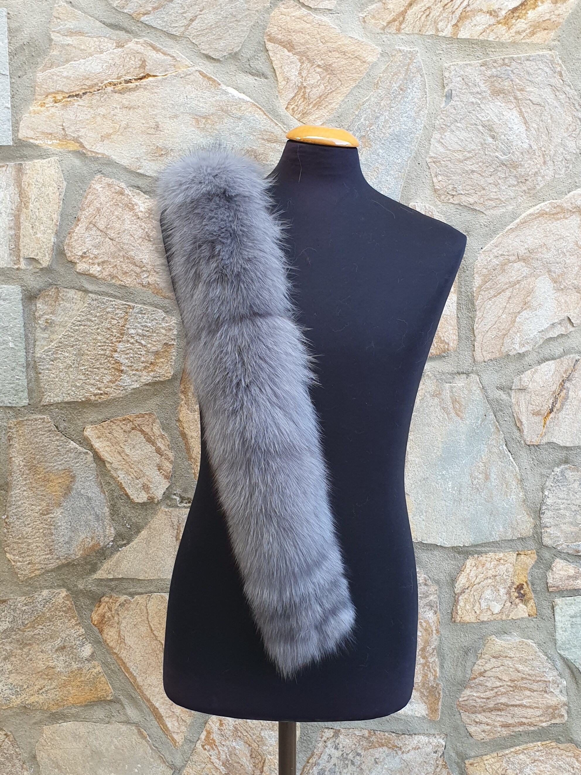 Fur Trim,fur Scarf, Trim for Hood,fur Collar,fox Fur for Hood - Etsy