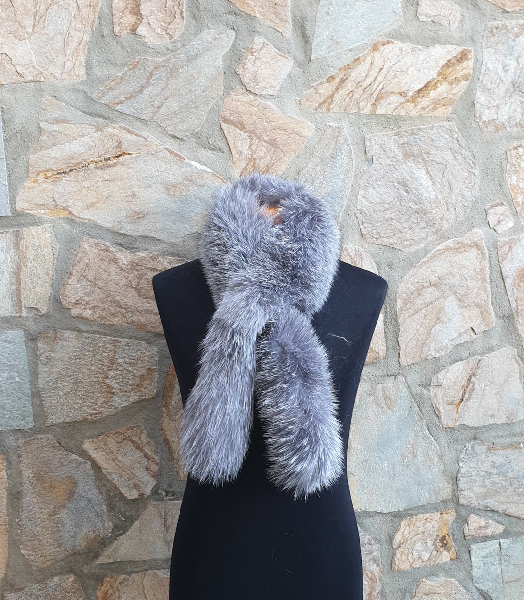 Fur Scarf, Real Fox Fur Scarf, Fur Scarf - Etsy
