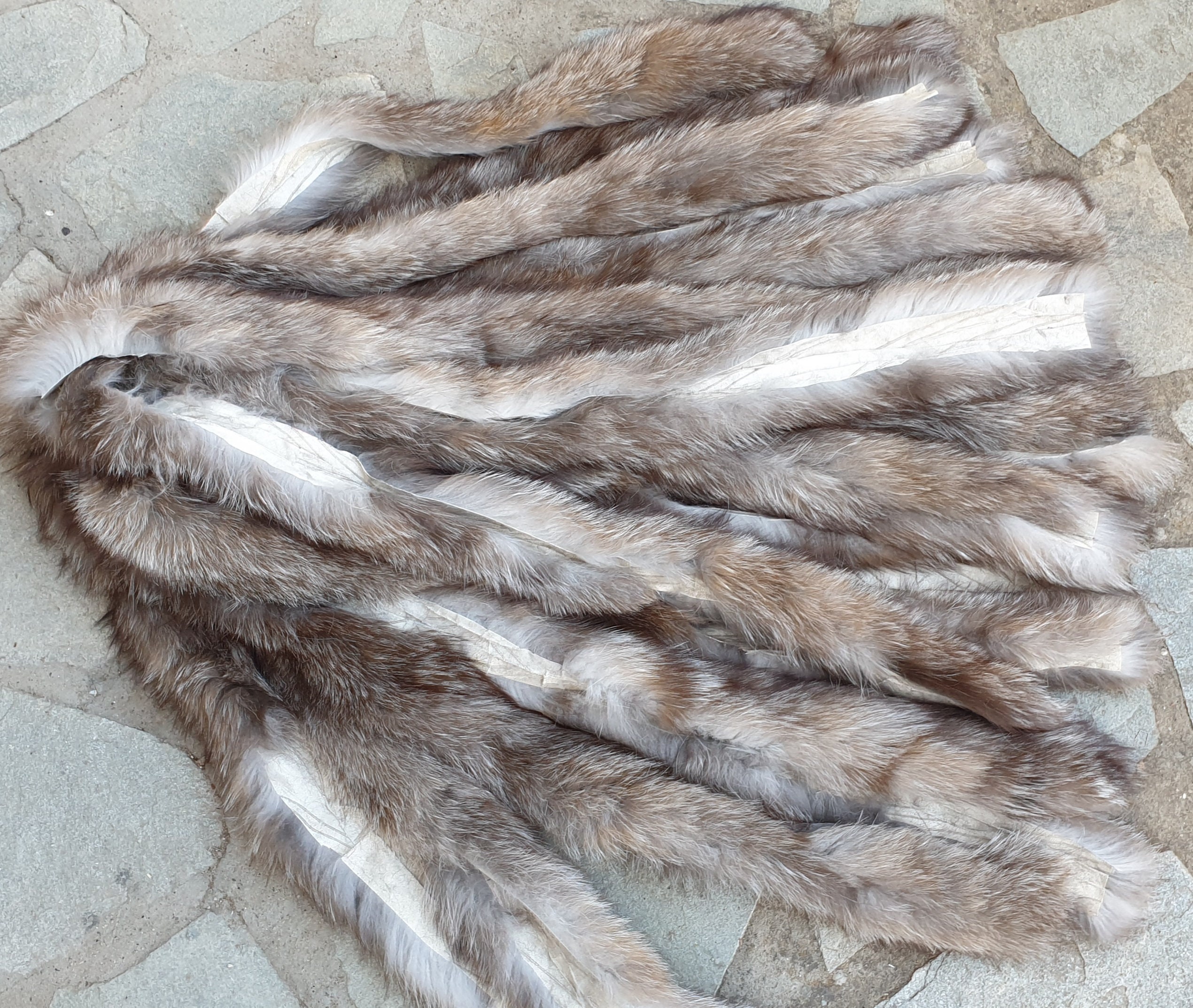 Fur Strips,fox Fur Trim,real Fur Strips - Etsy