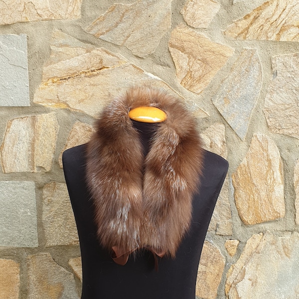 Real Fur Collar - Etsy